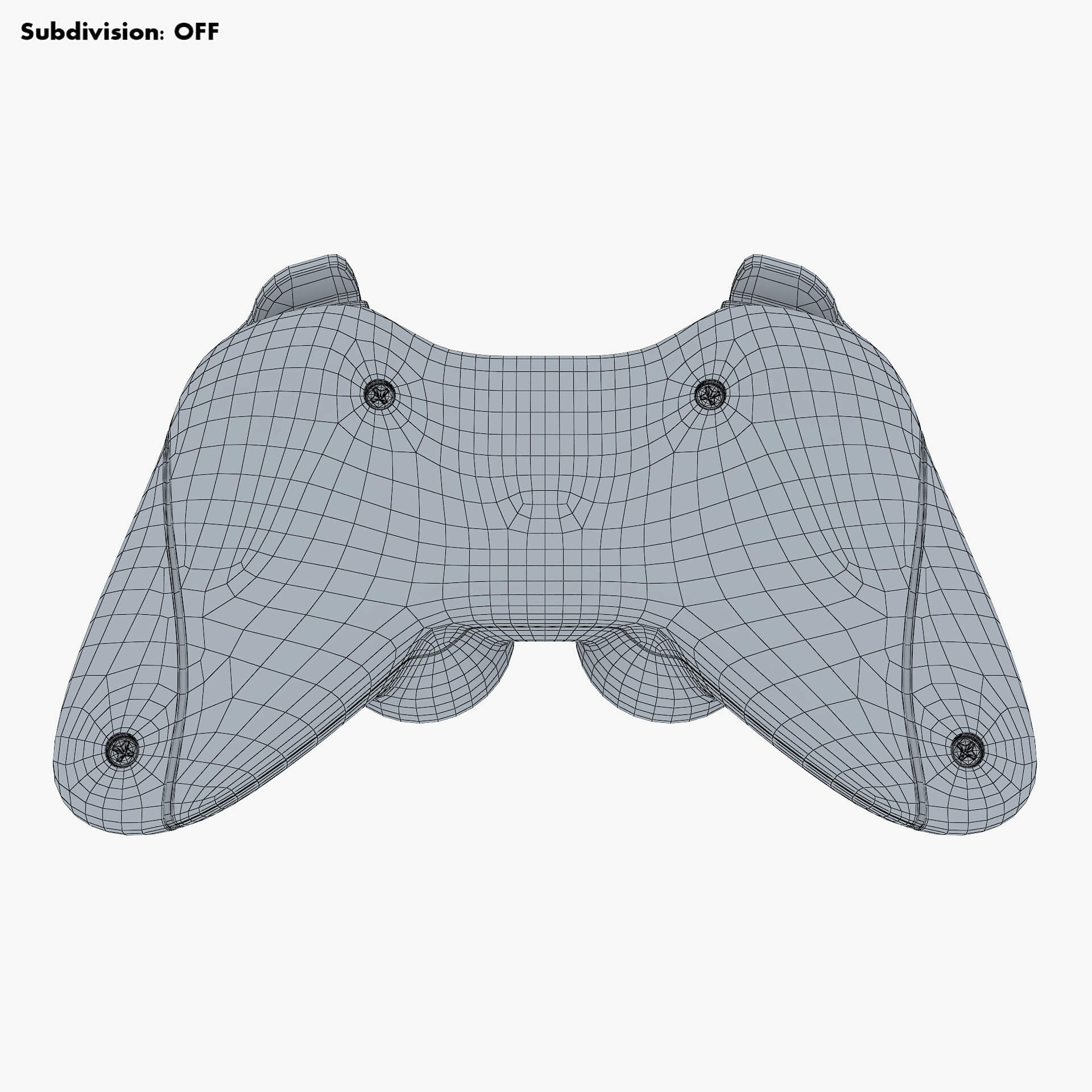 Generic Video Game Controller M 4 - 3D Model by Zurel