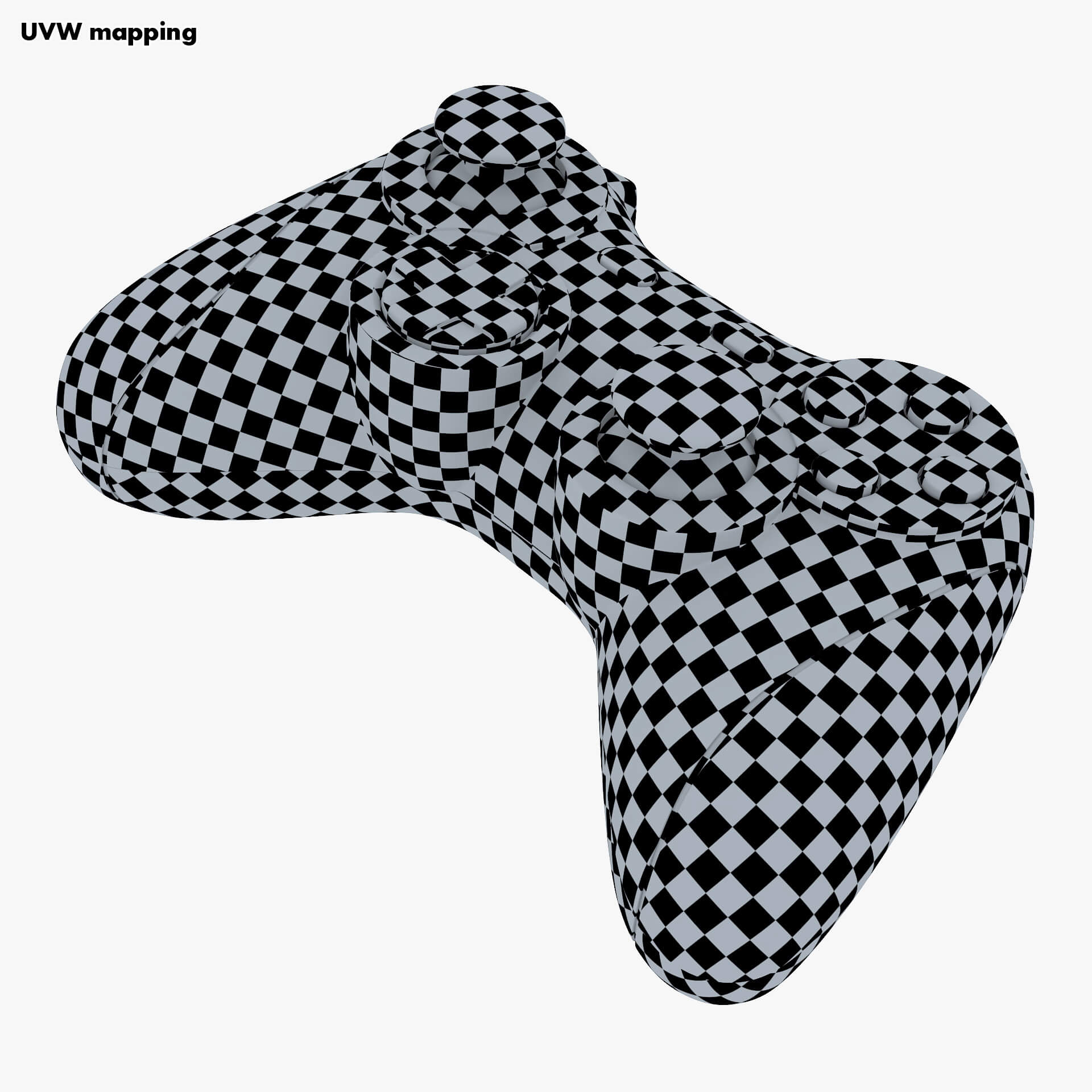 Generic Video Game Controller M 4 - 3D Model by Zurel