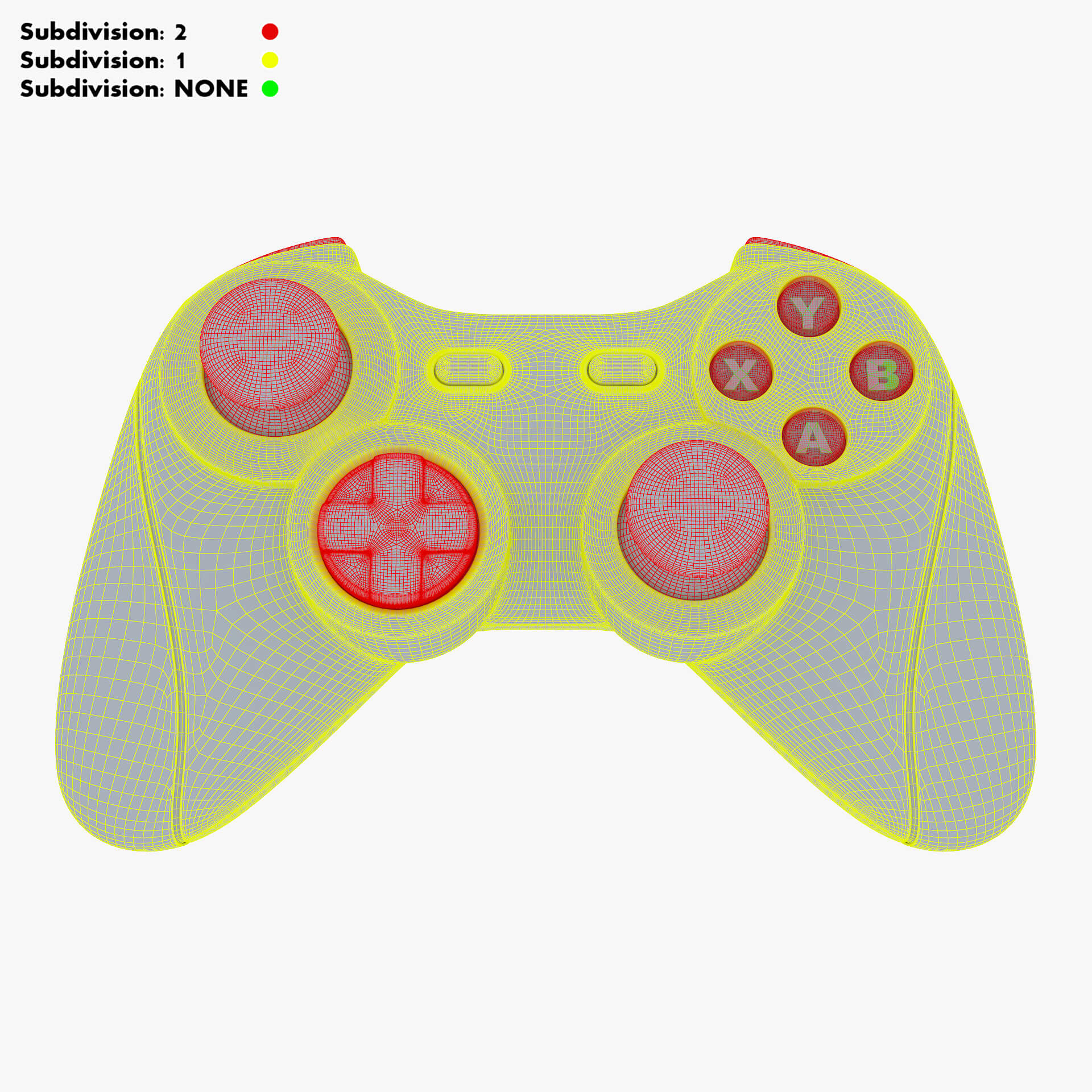 Generic Video Game Controller M 4 - 3D Model by Zurel