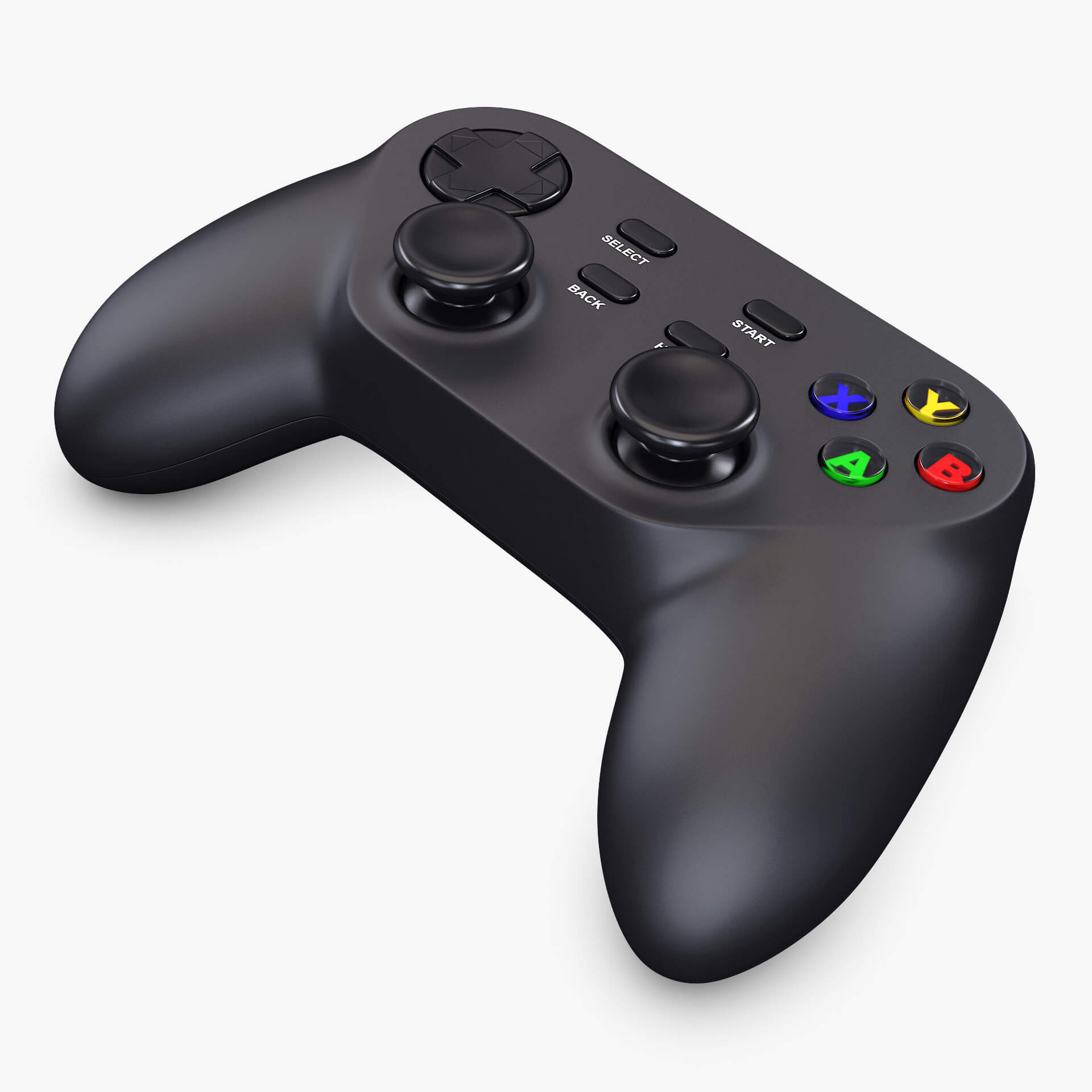 Generic Video Game Controller M 5 - 3D Model by Zurel