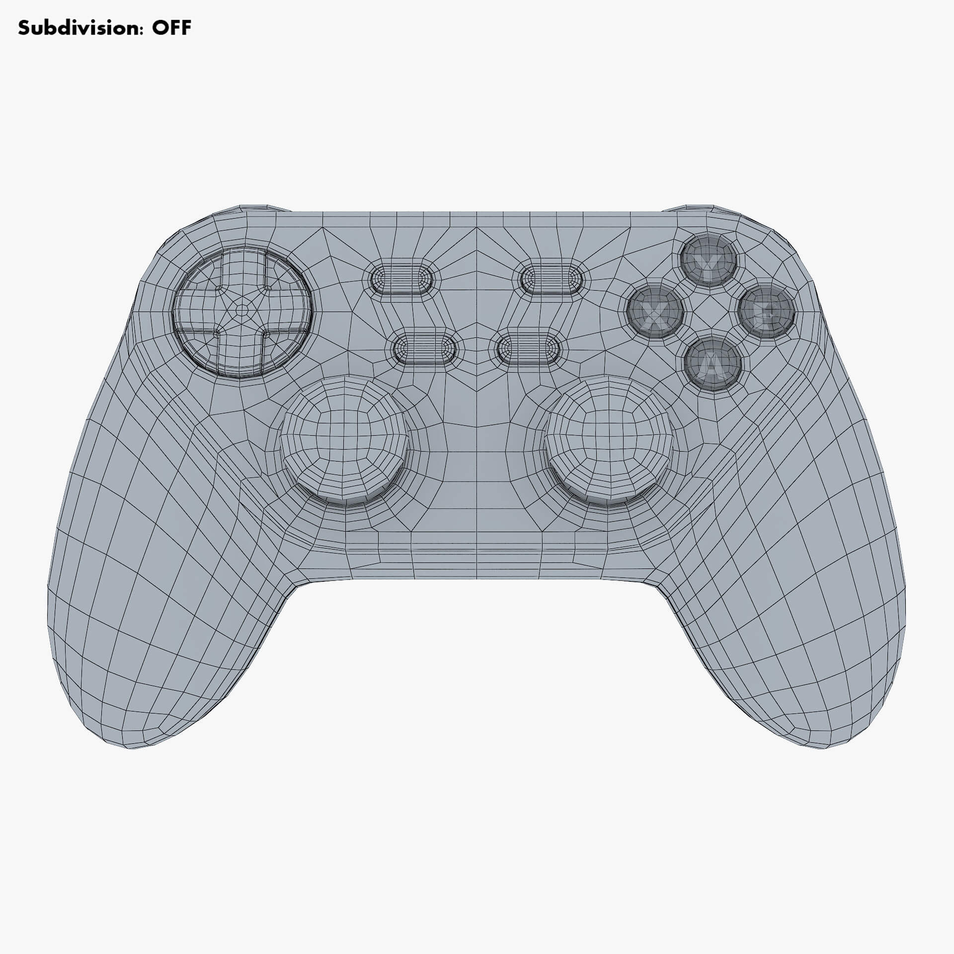 Generic Video Game Controller M 5 - 3D Model by Zurel