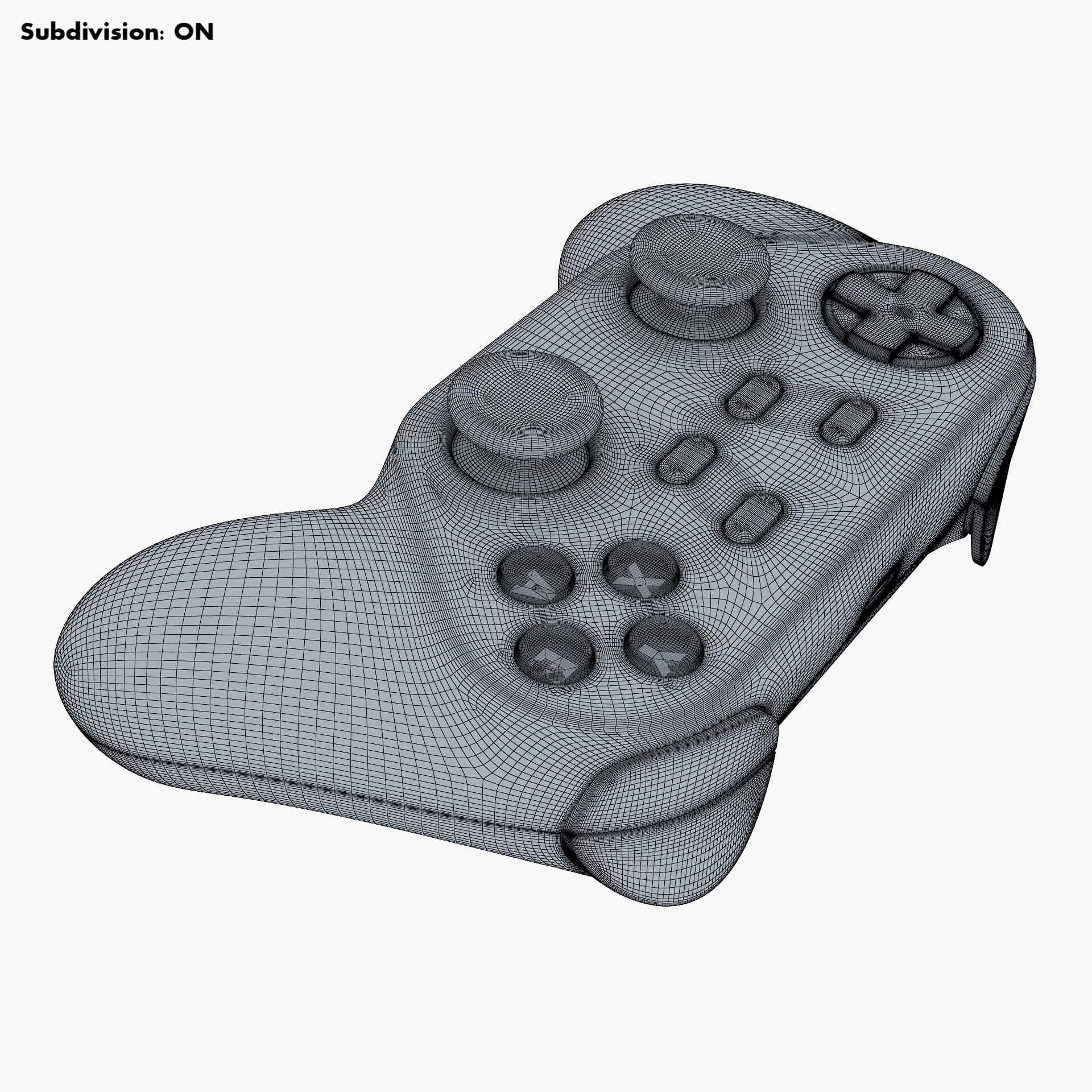 Generic Video Game Controller M 5 - 3D Model by Zurel