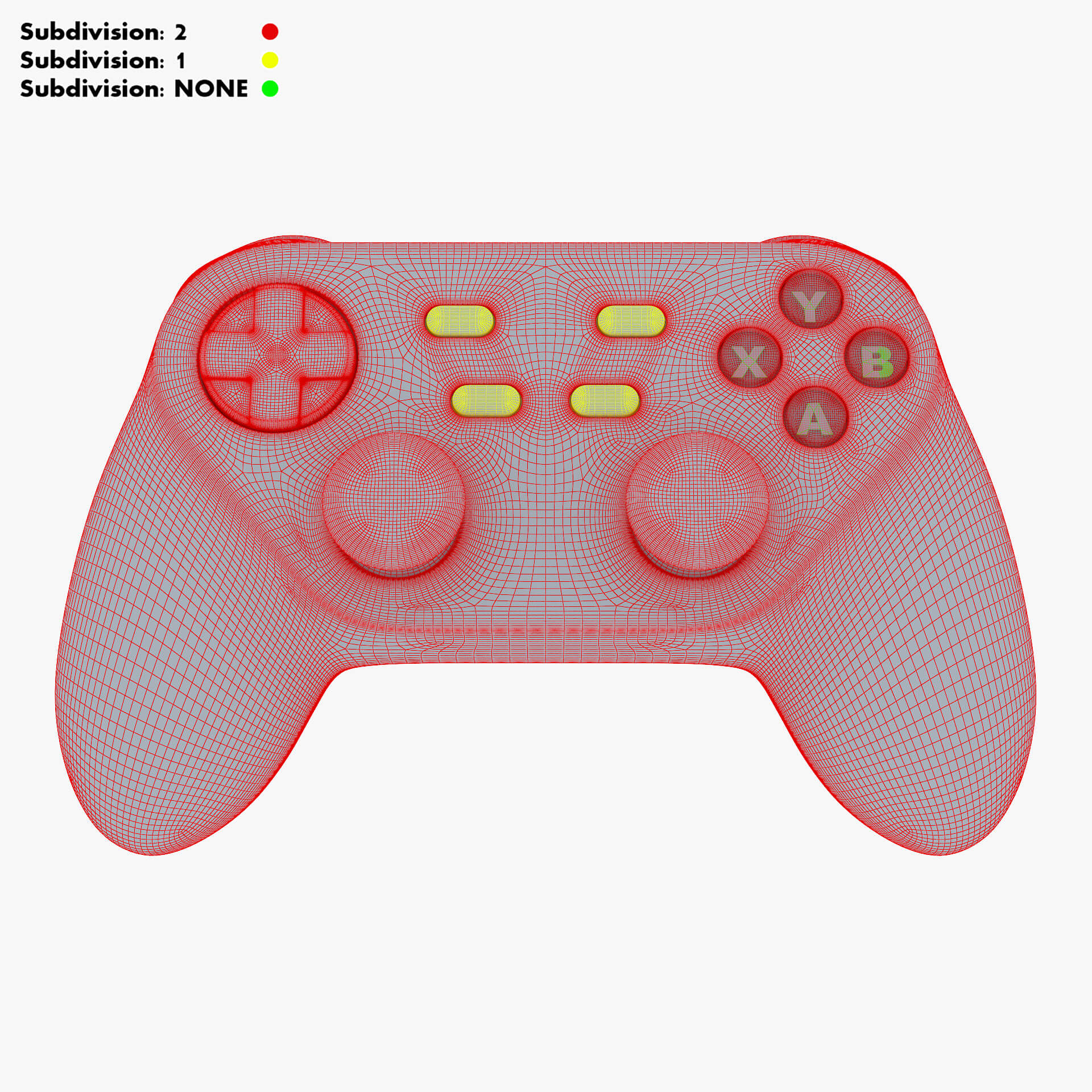 Generic Video Game Controller M 5 - 3D Model by Zurel