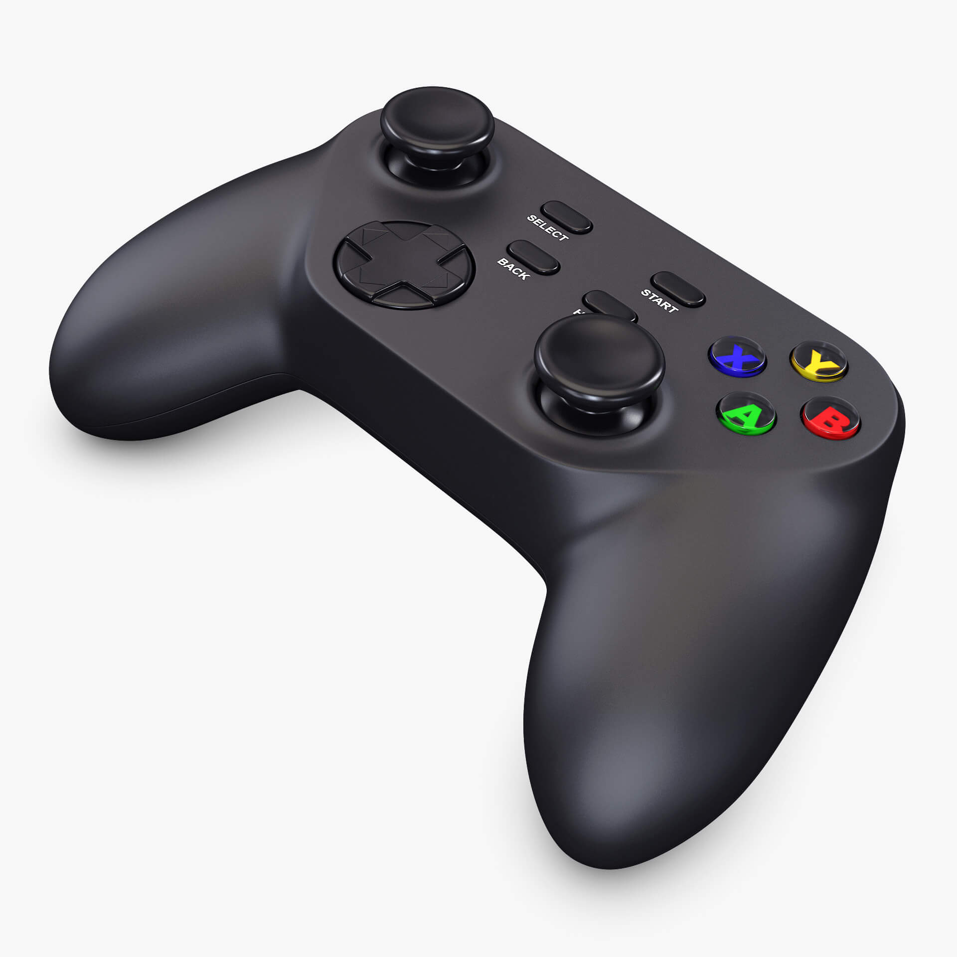 Generic Video Game Controller M 6 - 3D Model by Zurel