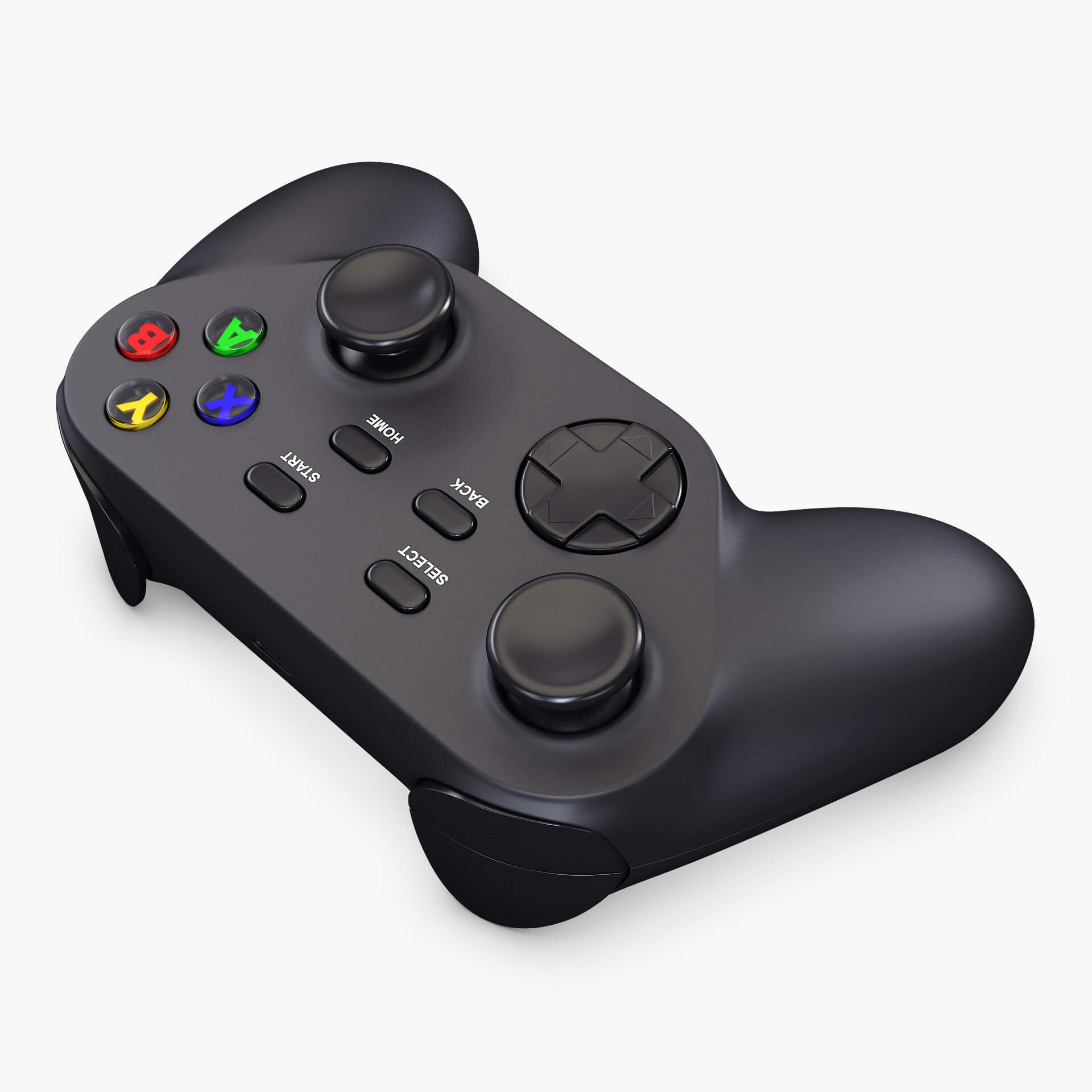 Generic Video Game Controller M 6 - 3D Model by Zurel