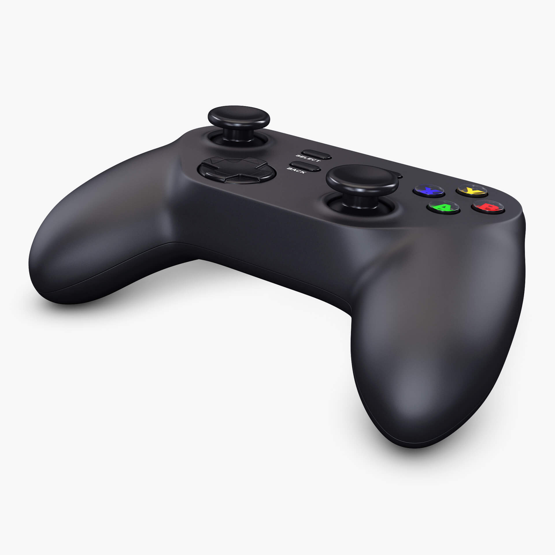 Generic Video Game Controller M 6 - 3D Model by Zurel