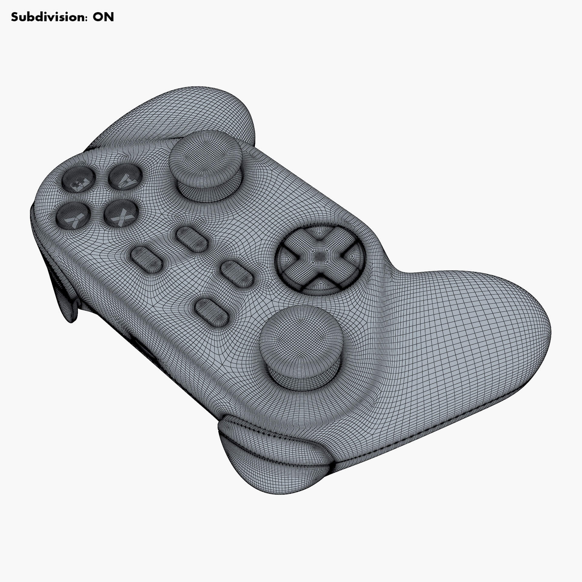 Generic Video Game Controller M 6 - 3D Model by Zurel