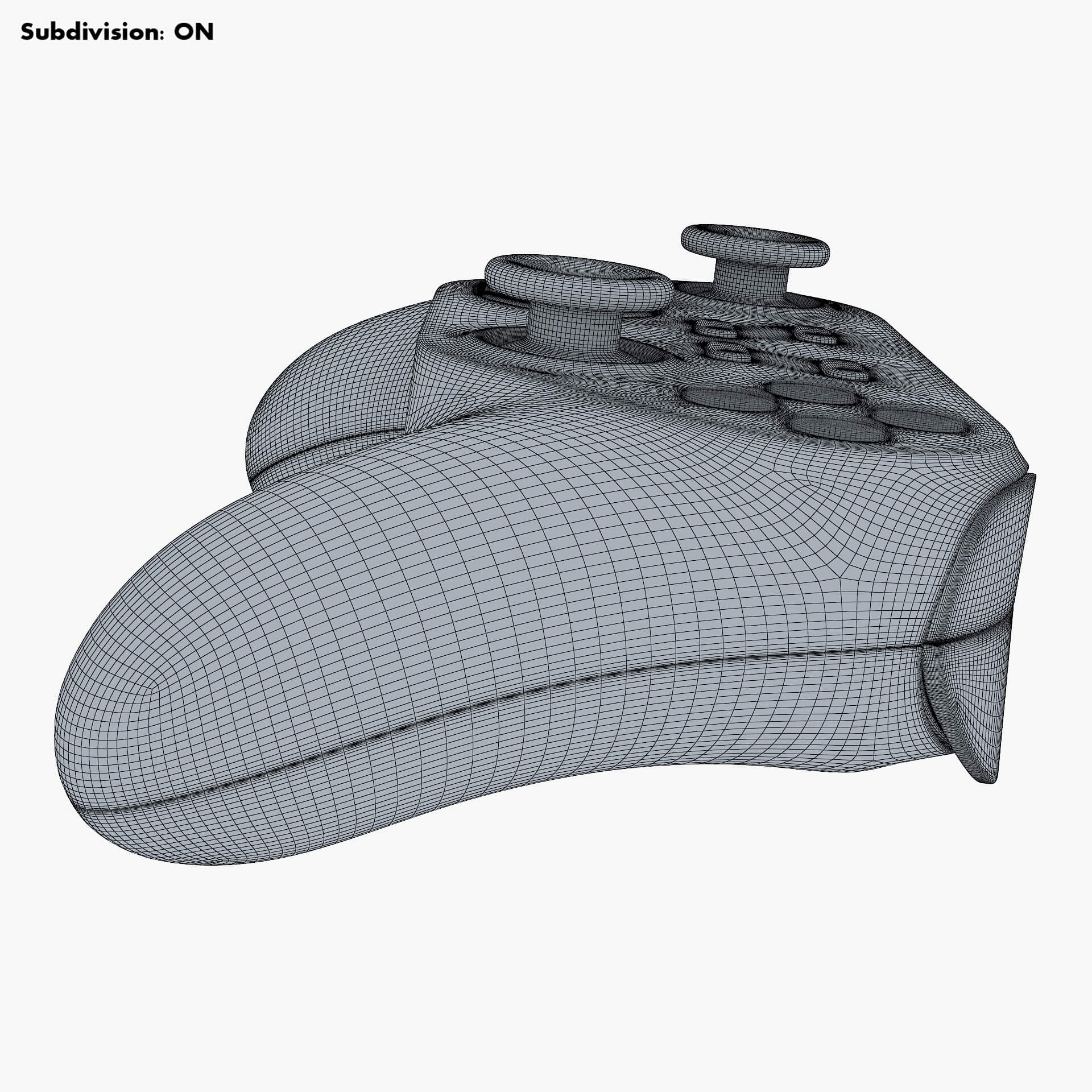 Generic Video Game Controller M 6 - 3D Model by Zurel