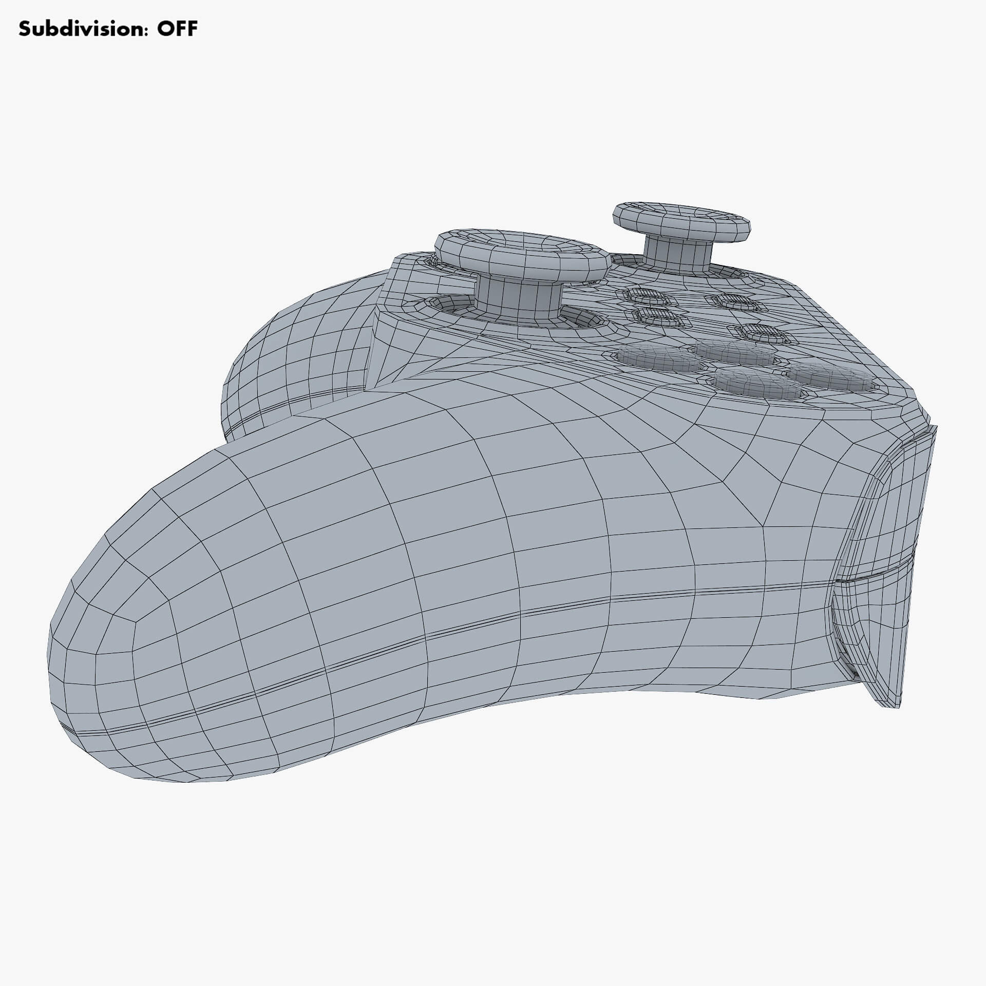 Generic Video Game Controller M 6 - 3D Model by Zurel