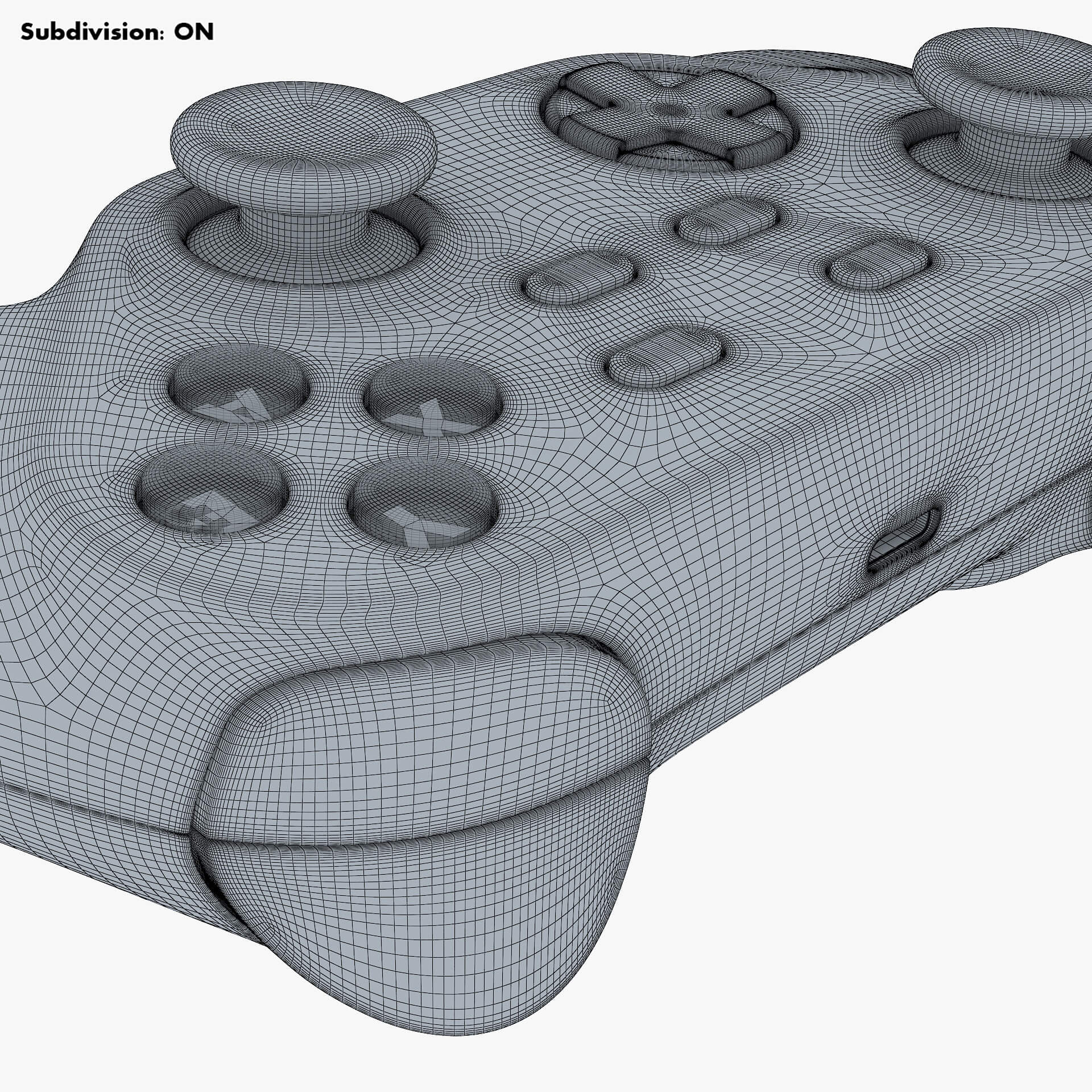 Generic Video Game Controller M 6 - 3D Model by Zurel
