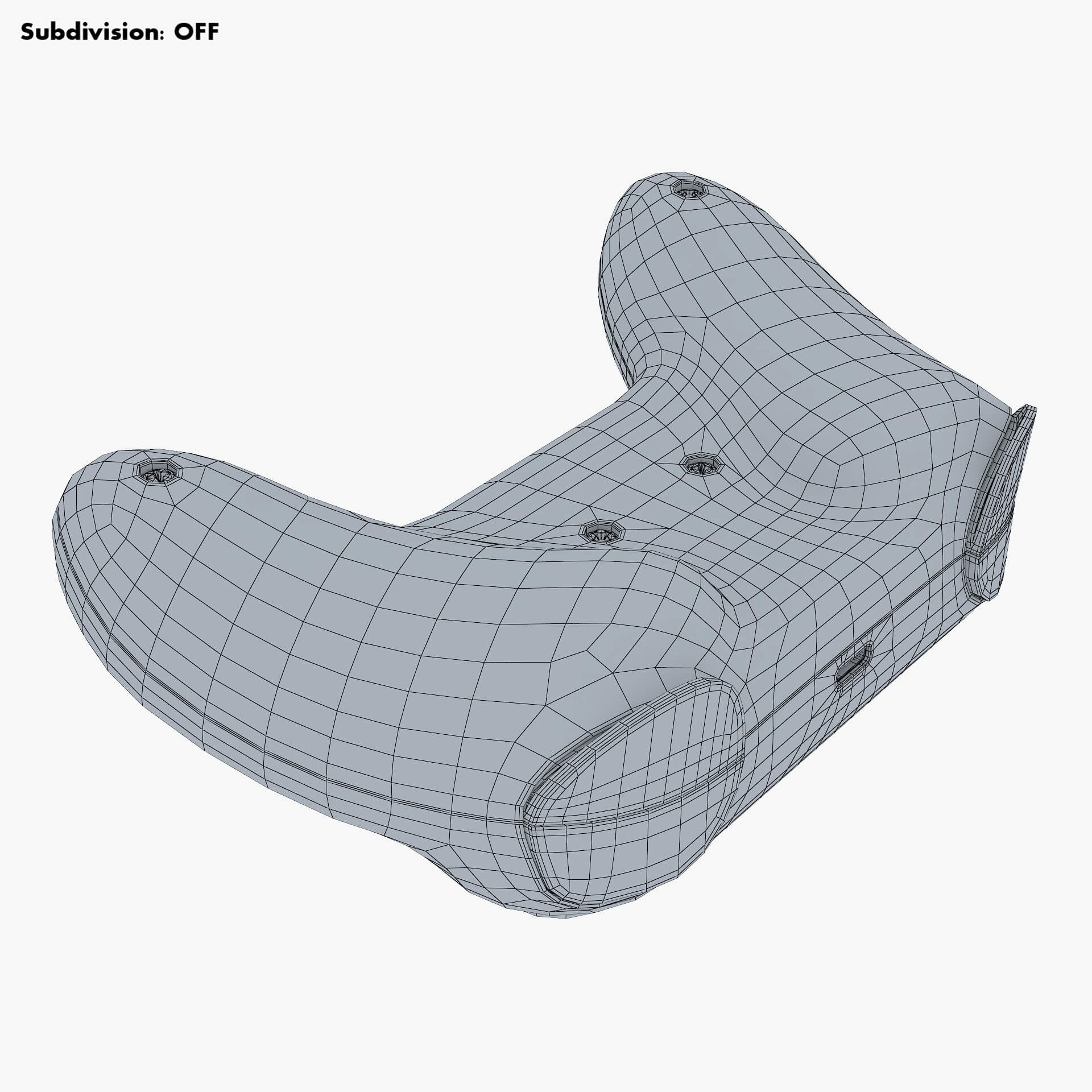 Generic Video Game Controller M 6 - 3D Model by Zurel