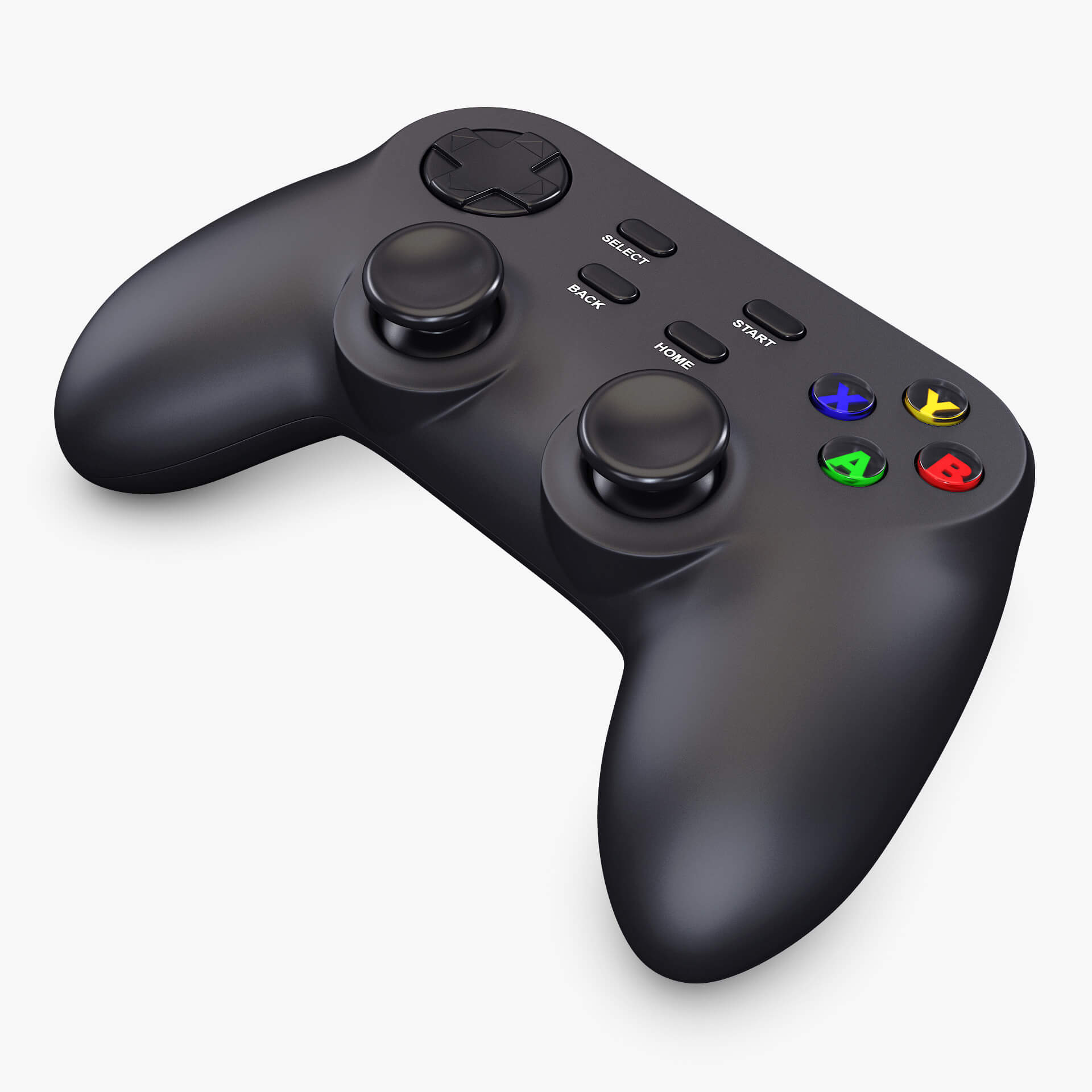 Generic Video Game Controller M 7 - 3D Model by Zurel