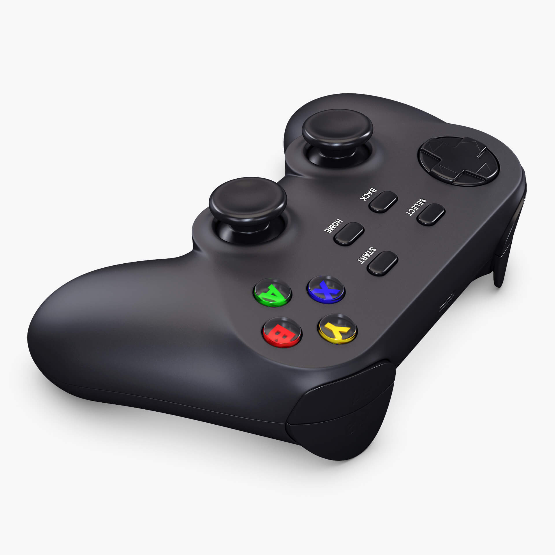 Generic Video Game Controller M 7 - 3D Model by Zurel