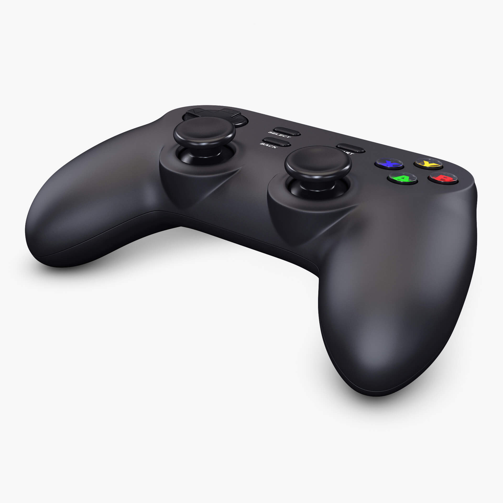 Generic Video Game Controller M 7 - 3D Model by Zurel