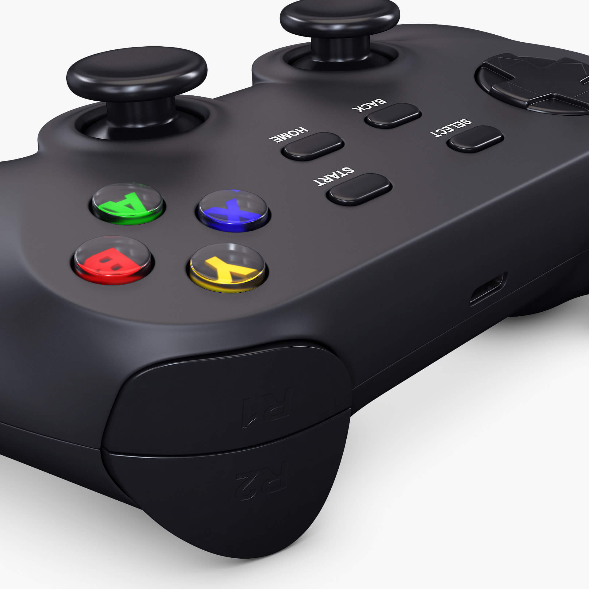 Generic Video Game Controller M 7 - 3D Model by Zurel