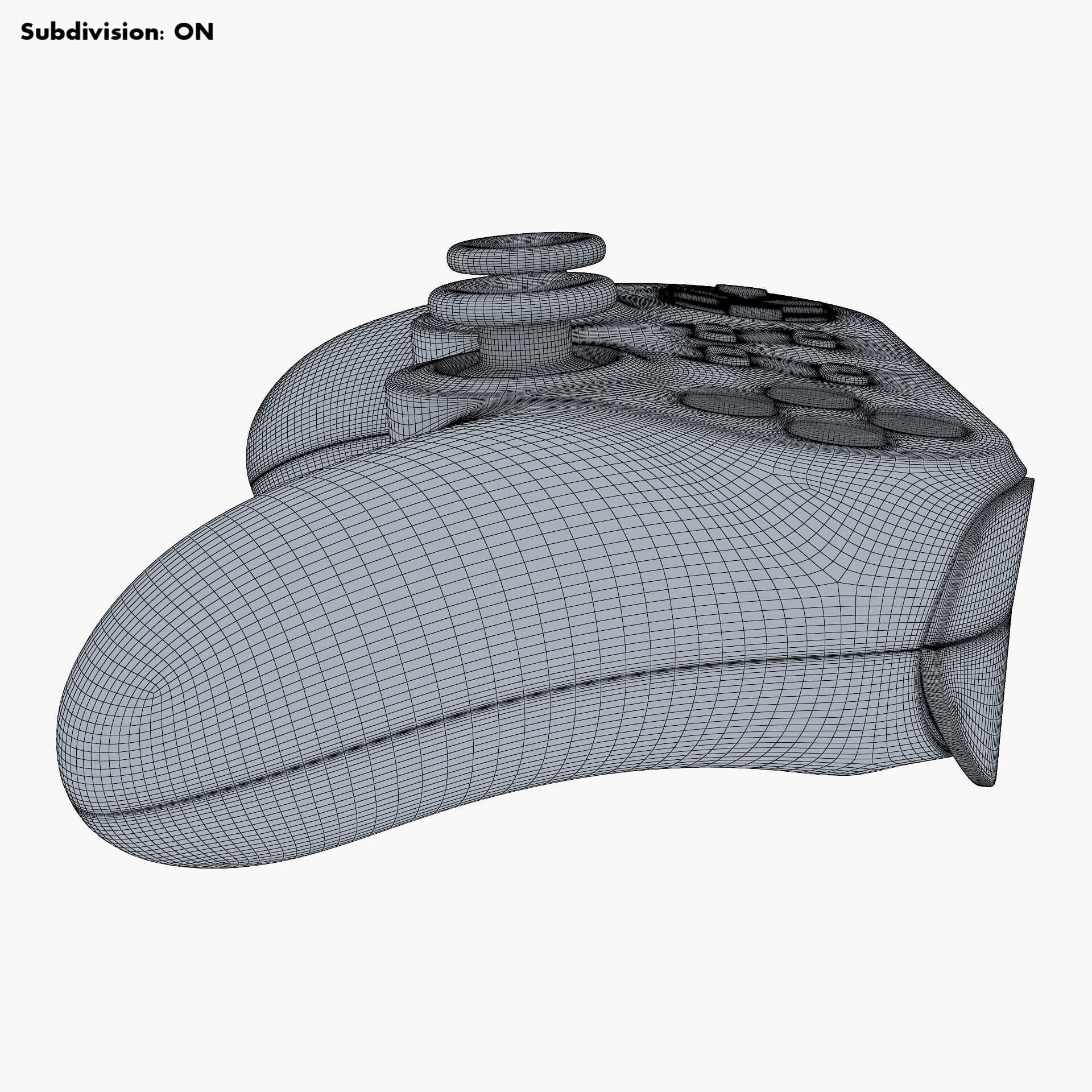 Generic Video Game Controller M 7 - 3D Model by Zurel