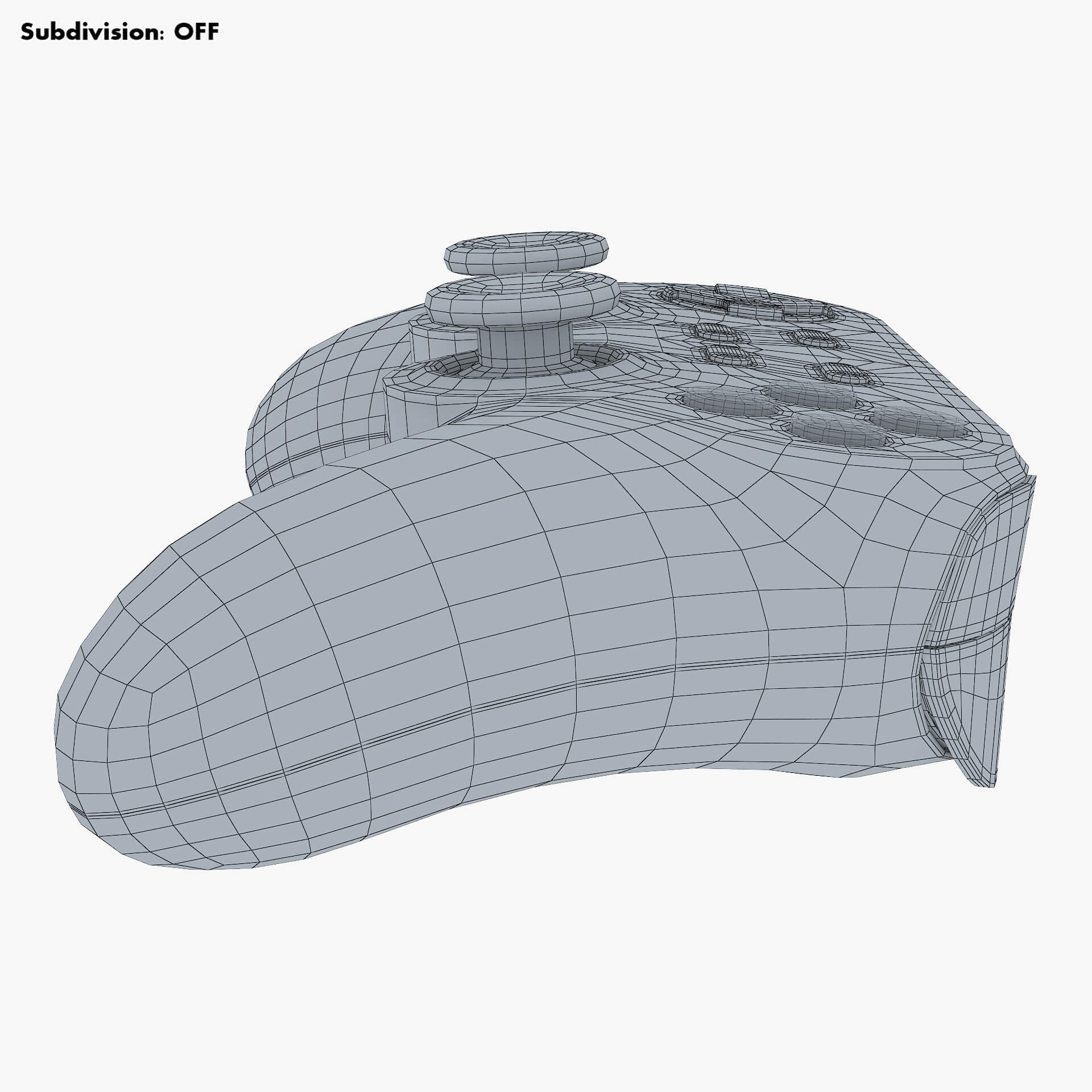 Generic Video Game Controller M 7 - 3D Model by Zurel