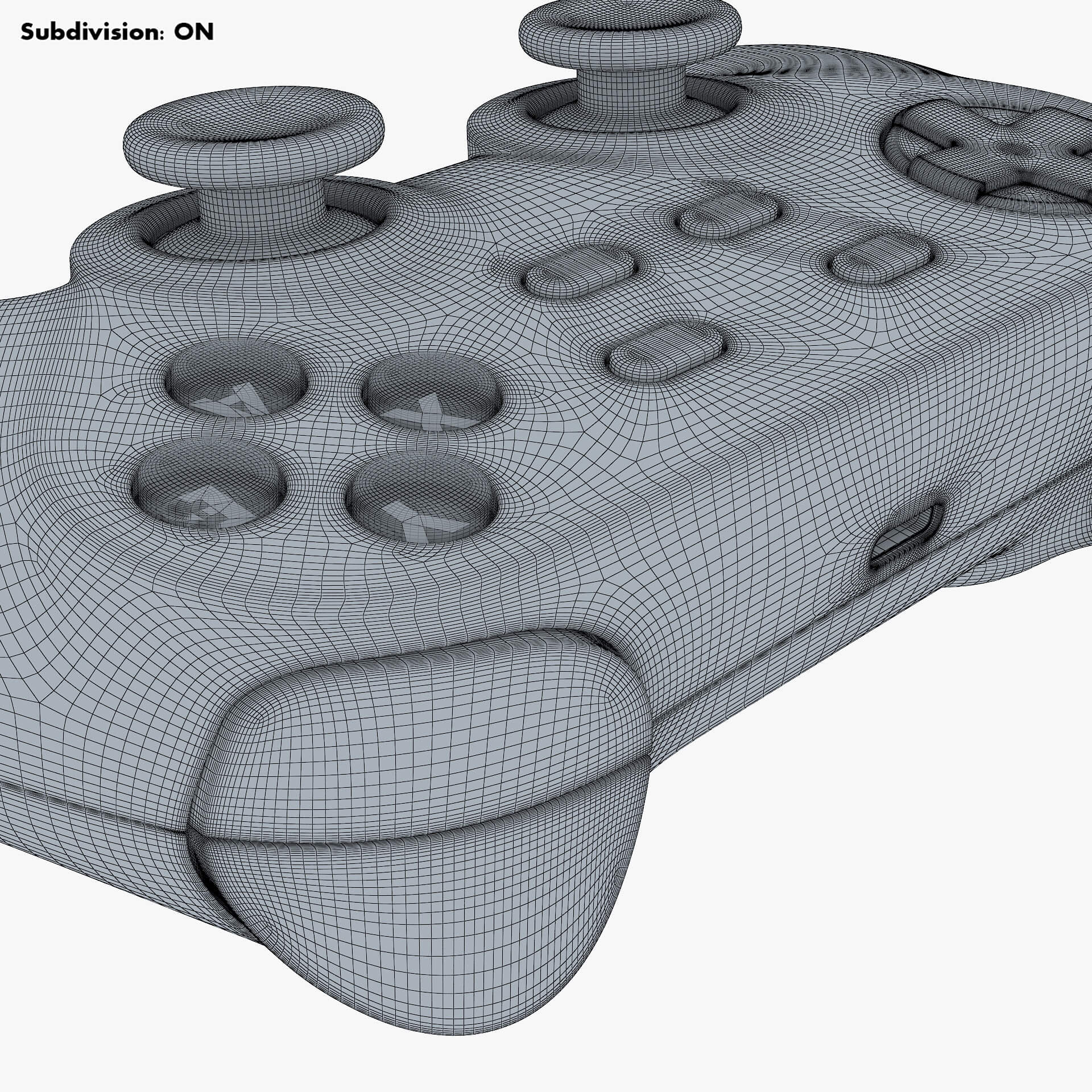 Generic Video Game Controller M 7 - 3D Model by Zurel