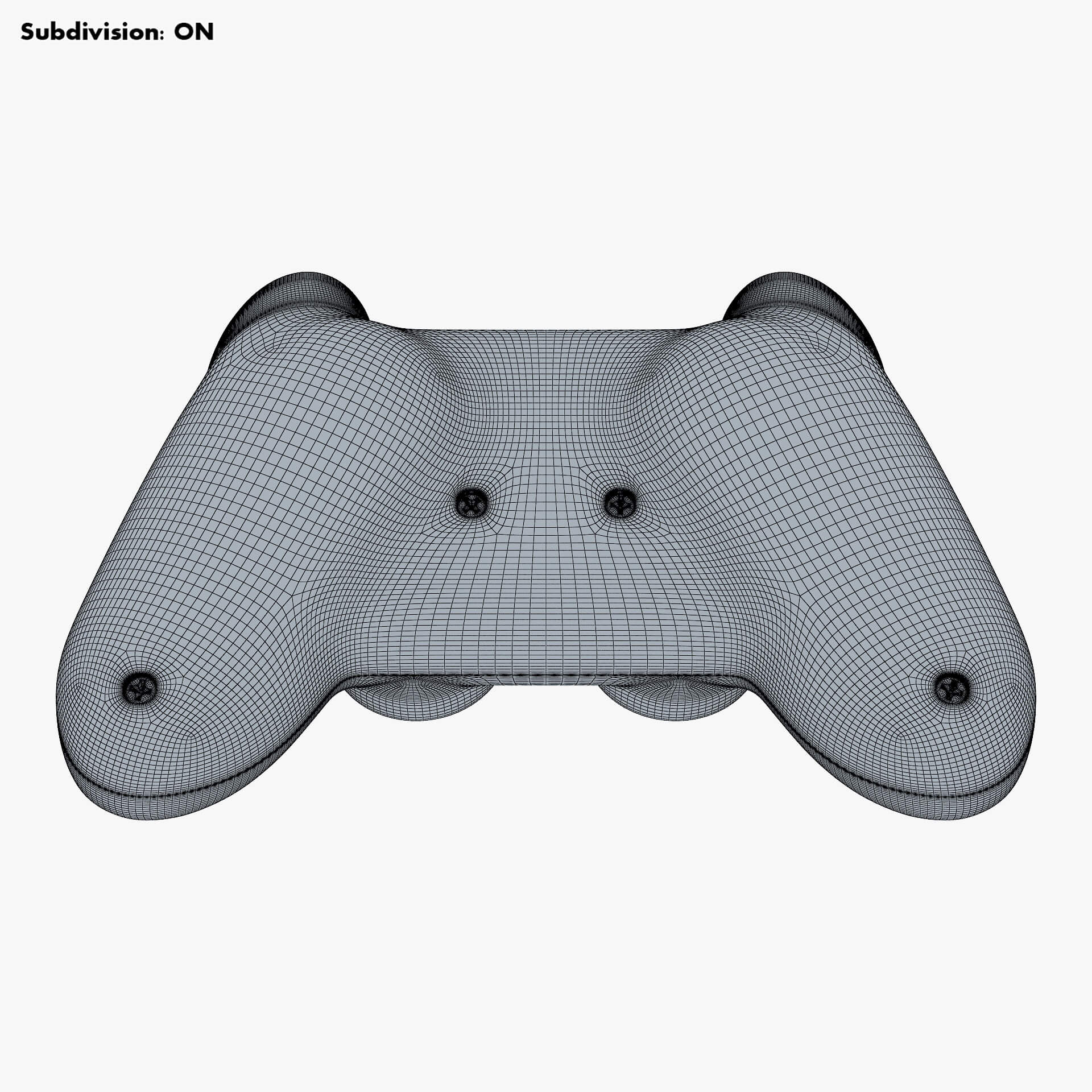 Generic Video Game Controller M 7 - 3D Model by Zurel