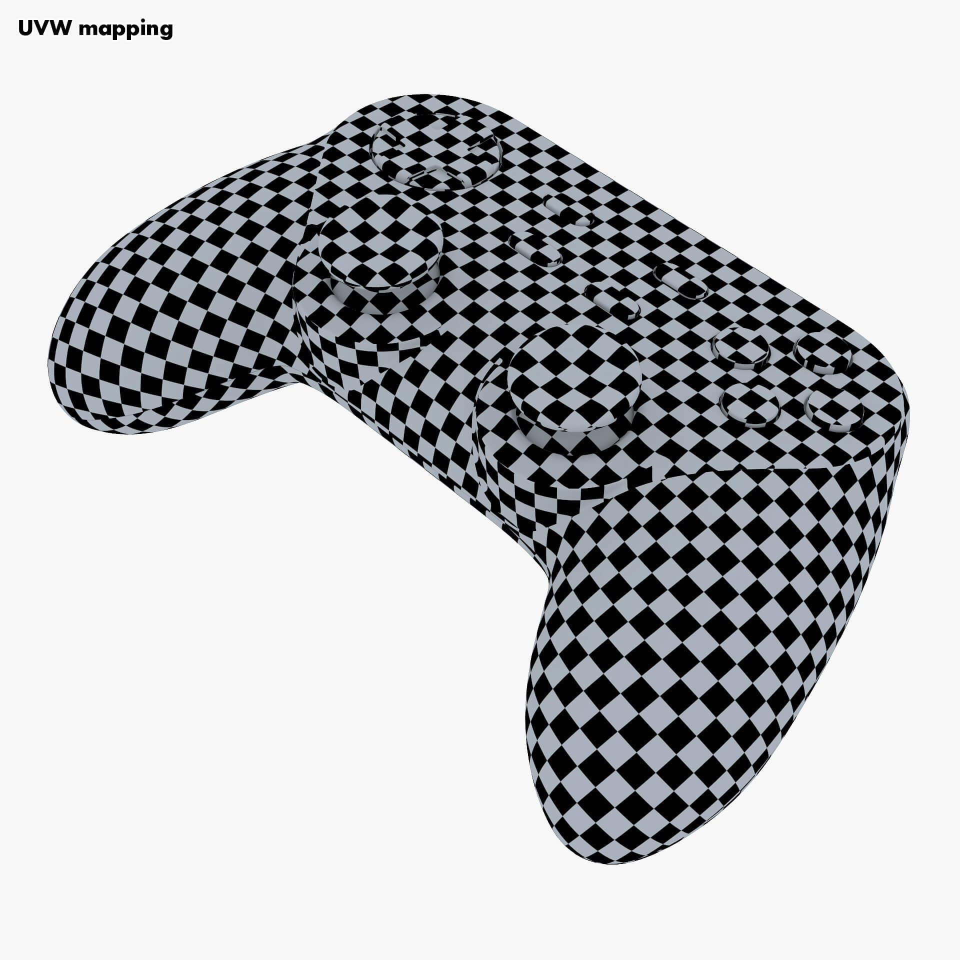 Generic Video Game Controller M 7 - 3D Model by Zurel