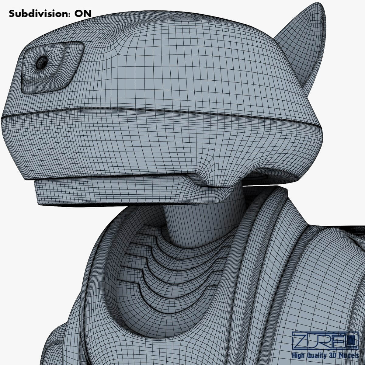 Genibo Robot Dog White - 3D Model by Zurel