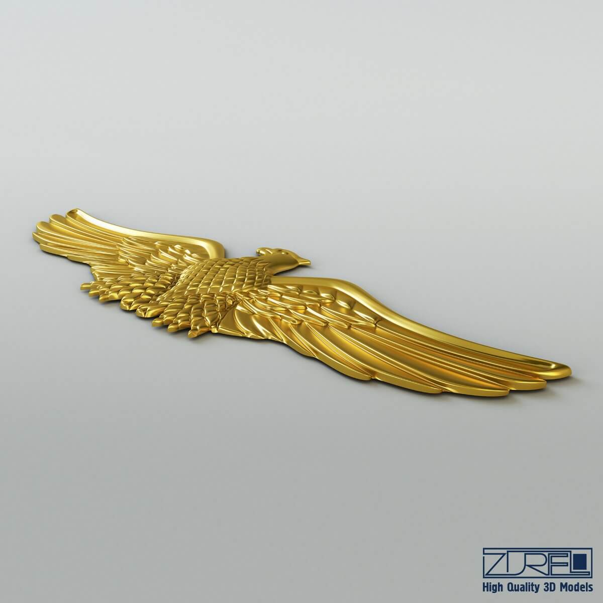 Golden Eagle - 3D Model by Zurel