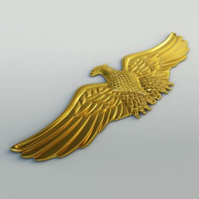 Golden Eagle - 3D Model by Zurel