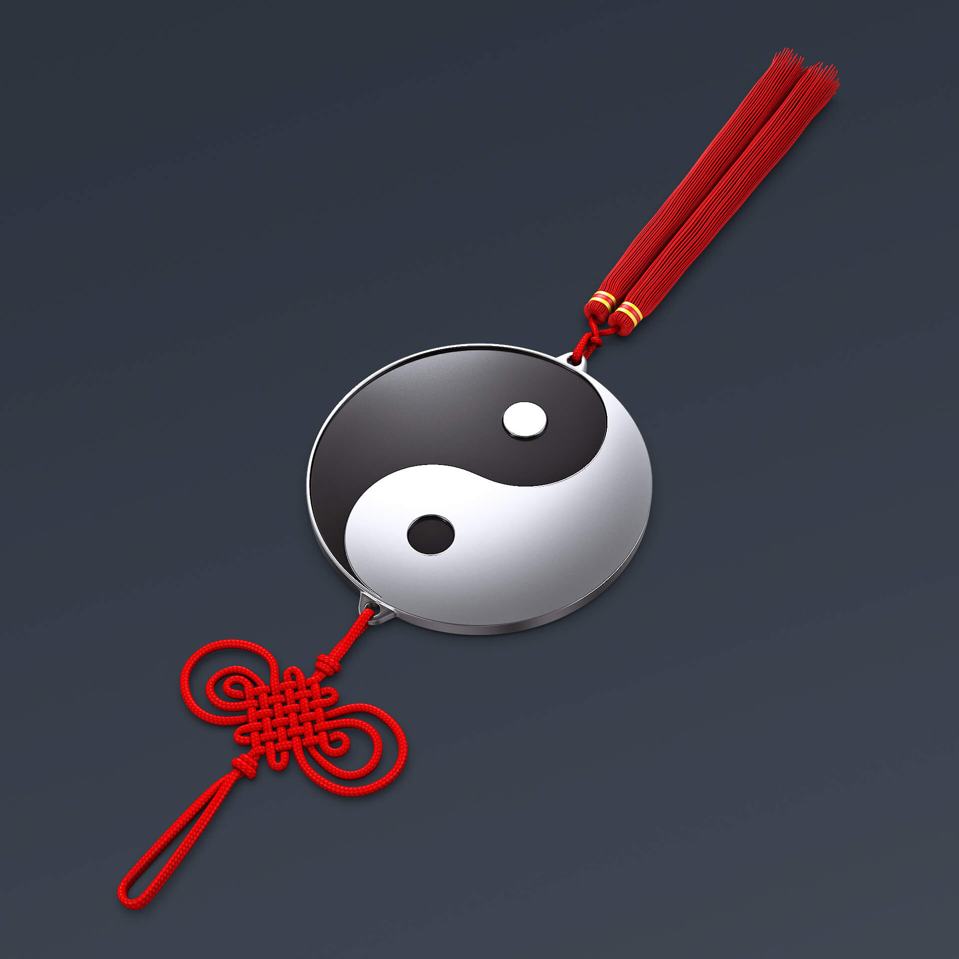 Hanging Feng Shui Yin Yang M 1 - 3D Model by Zurel
