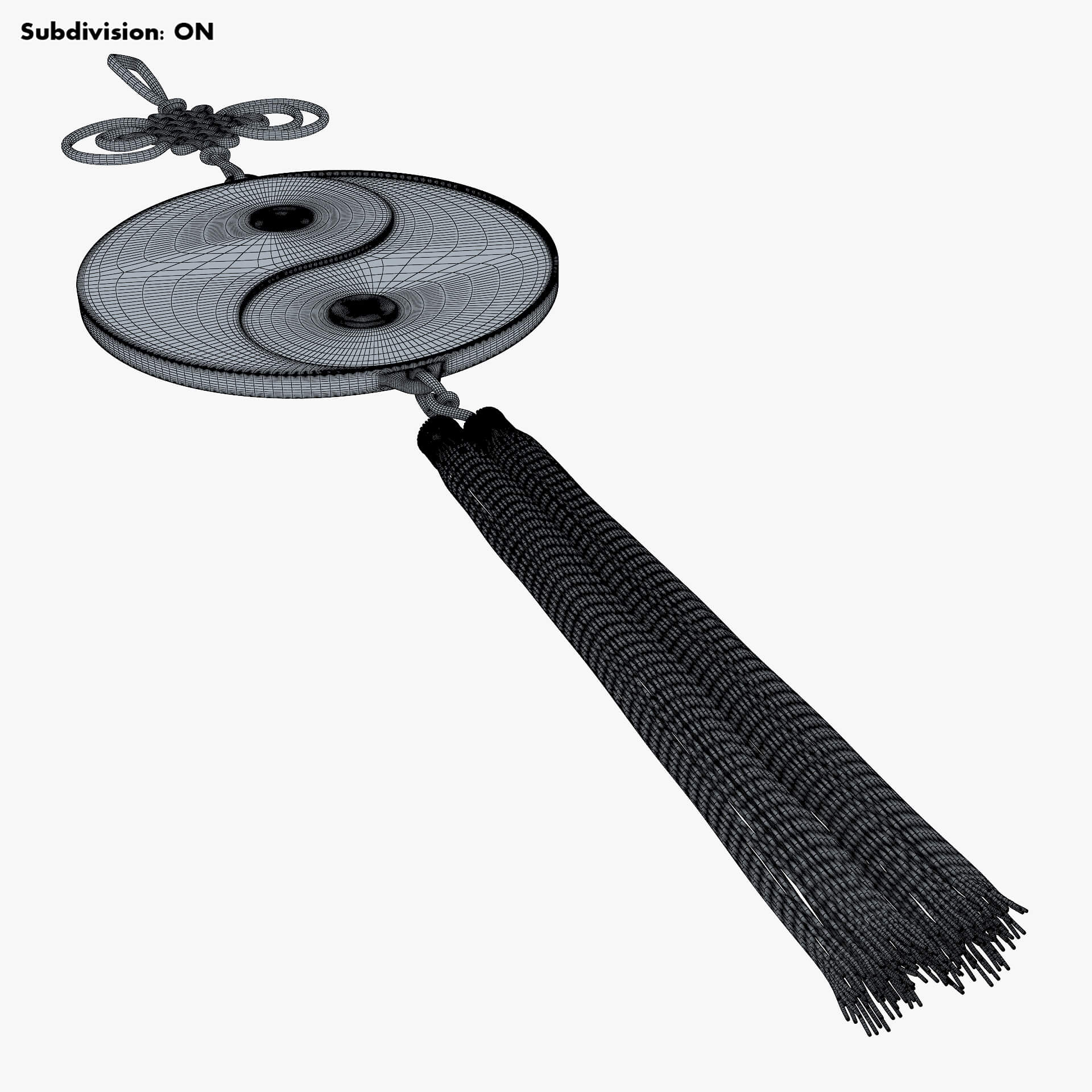 Hanging Feng Shui Yin Yang M 1 - 3D Model by Zurel