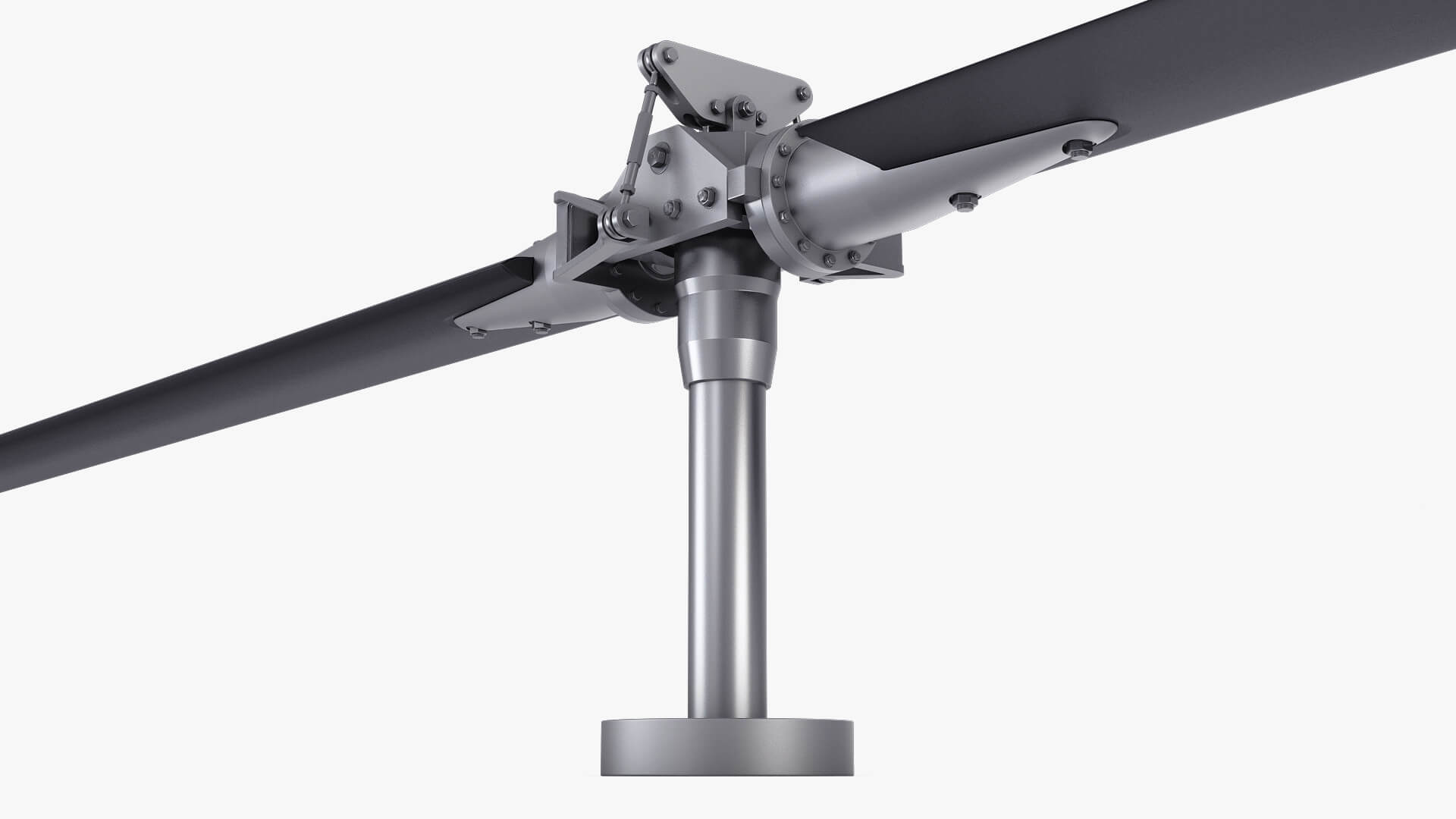 Helicopter Main Rotor System V 1 - 3D Model by Zurel