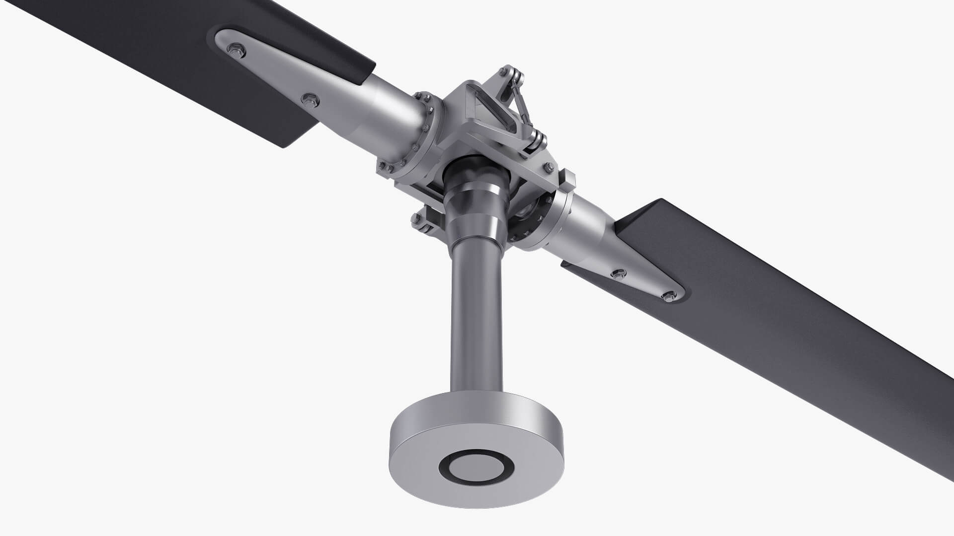 Helicopter Main Rotor System V 1 - 3D Model by Zurel