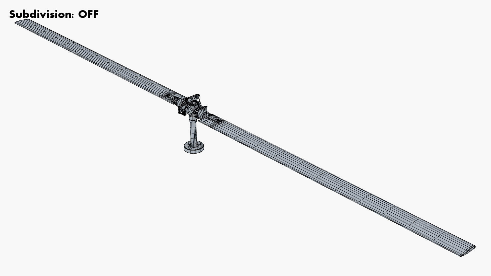 Helicopter Main Rotor System V 1 - 3D Model by Zurel