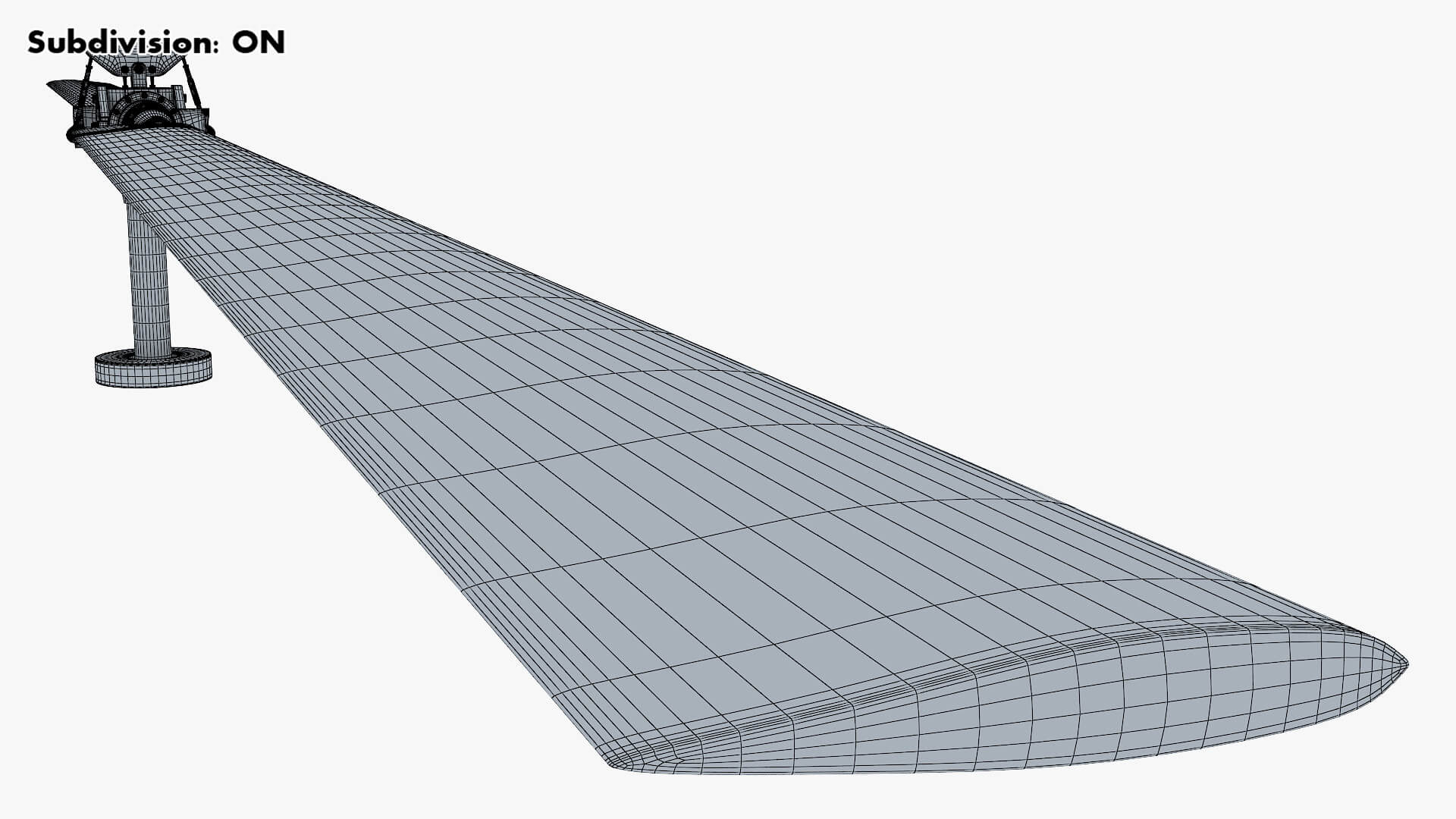Helicopter Main Rotor System V 1 - 3D Model by Zurel