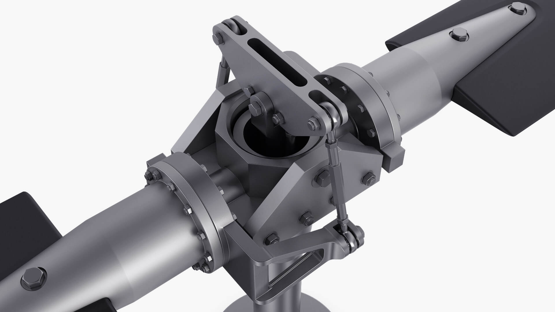 Helicopter Rotor System V 1 - 3D Model by Zurel