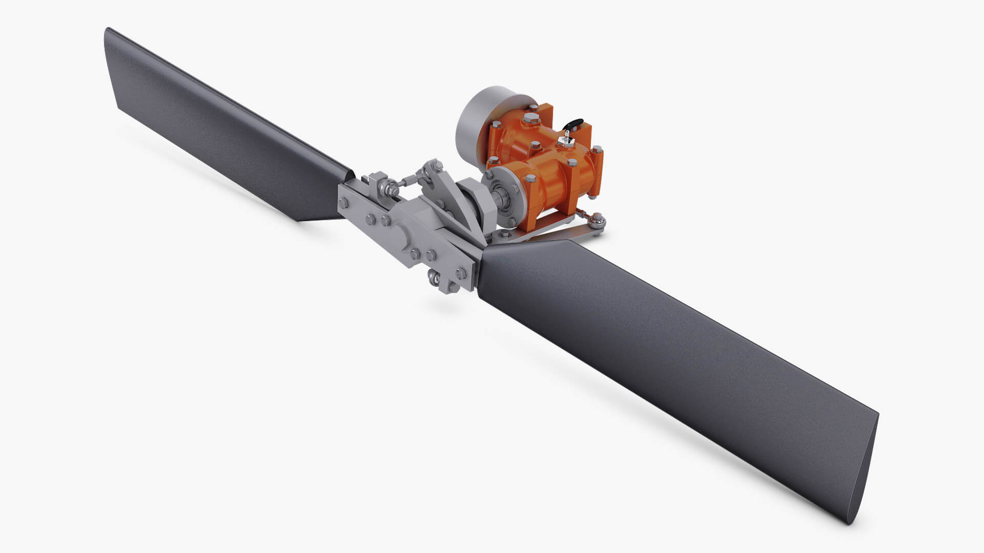 Helicopter Rotor System V 1 - 3D Model by Zurel