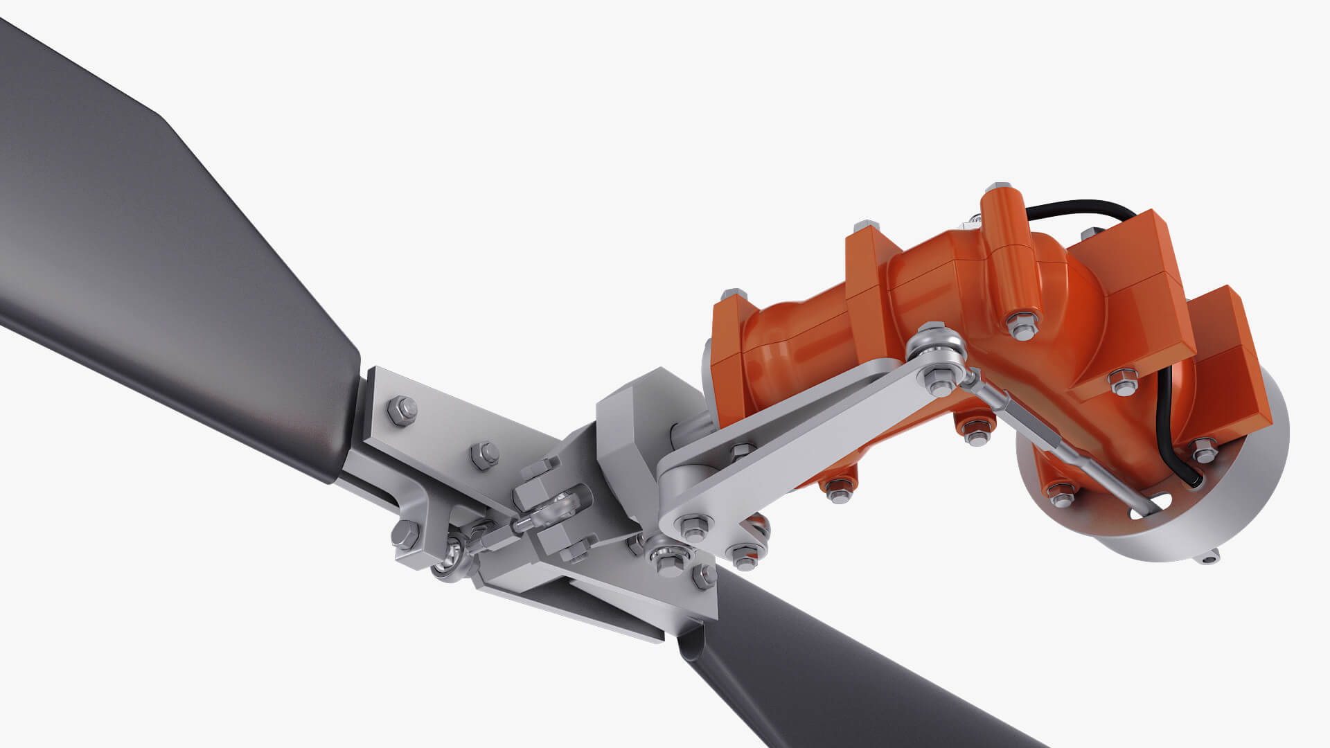 Helicopter Rotor System V 1 - 3D Model by Zurel