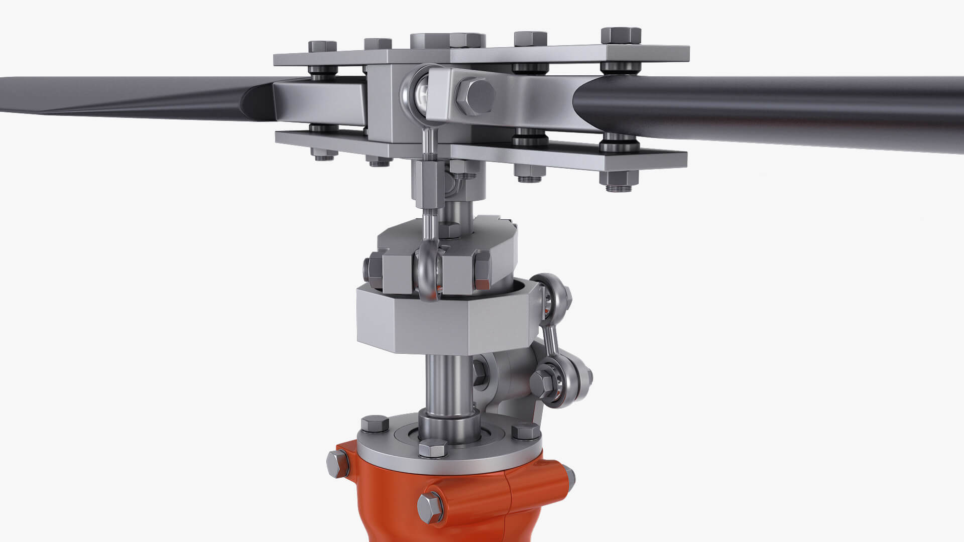 Helicopter Rotor System V 1 - 3D Model by Zurel