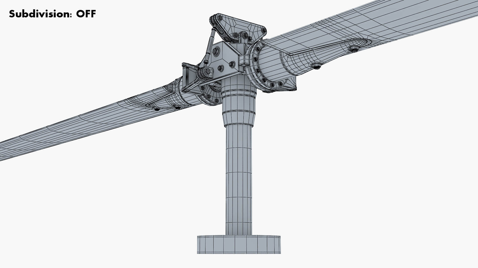 Helicopter Rotor System V 1 - 3D Model by Zurel