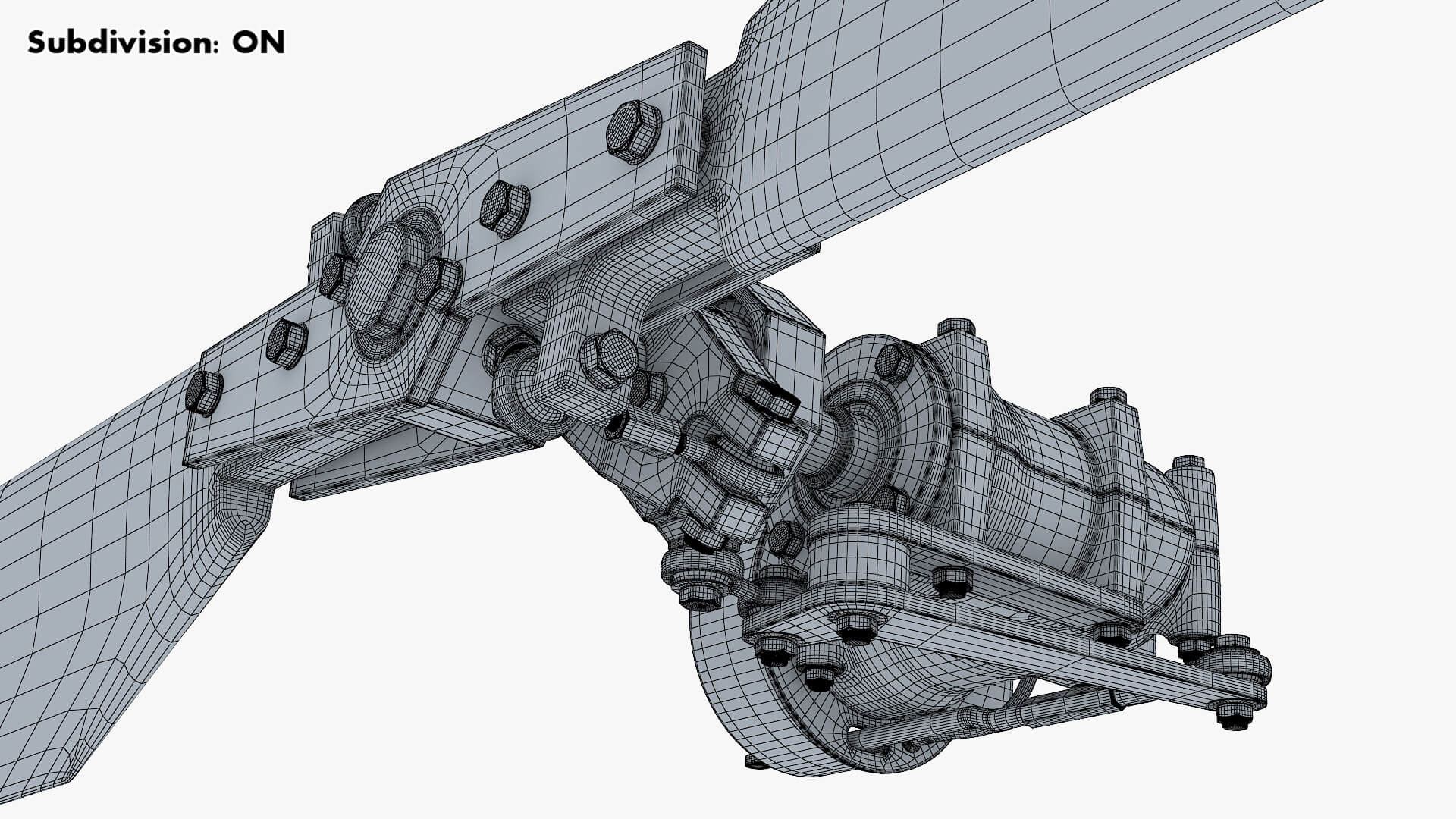 Helicopter Rotor System V 1 - 3D Model by Zurel