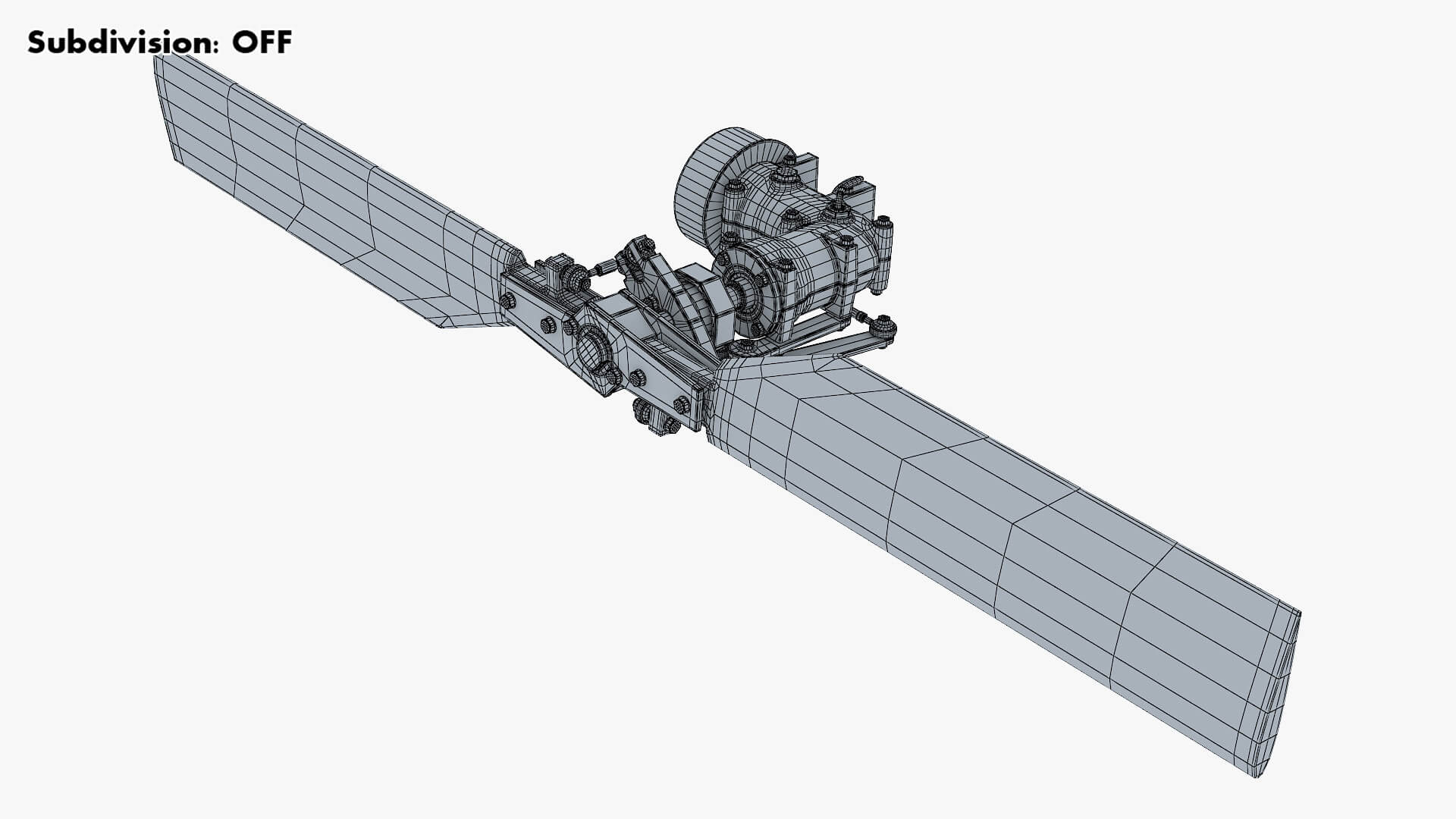 Helicopter Rotor System V 1 - 3D Model by Zurel