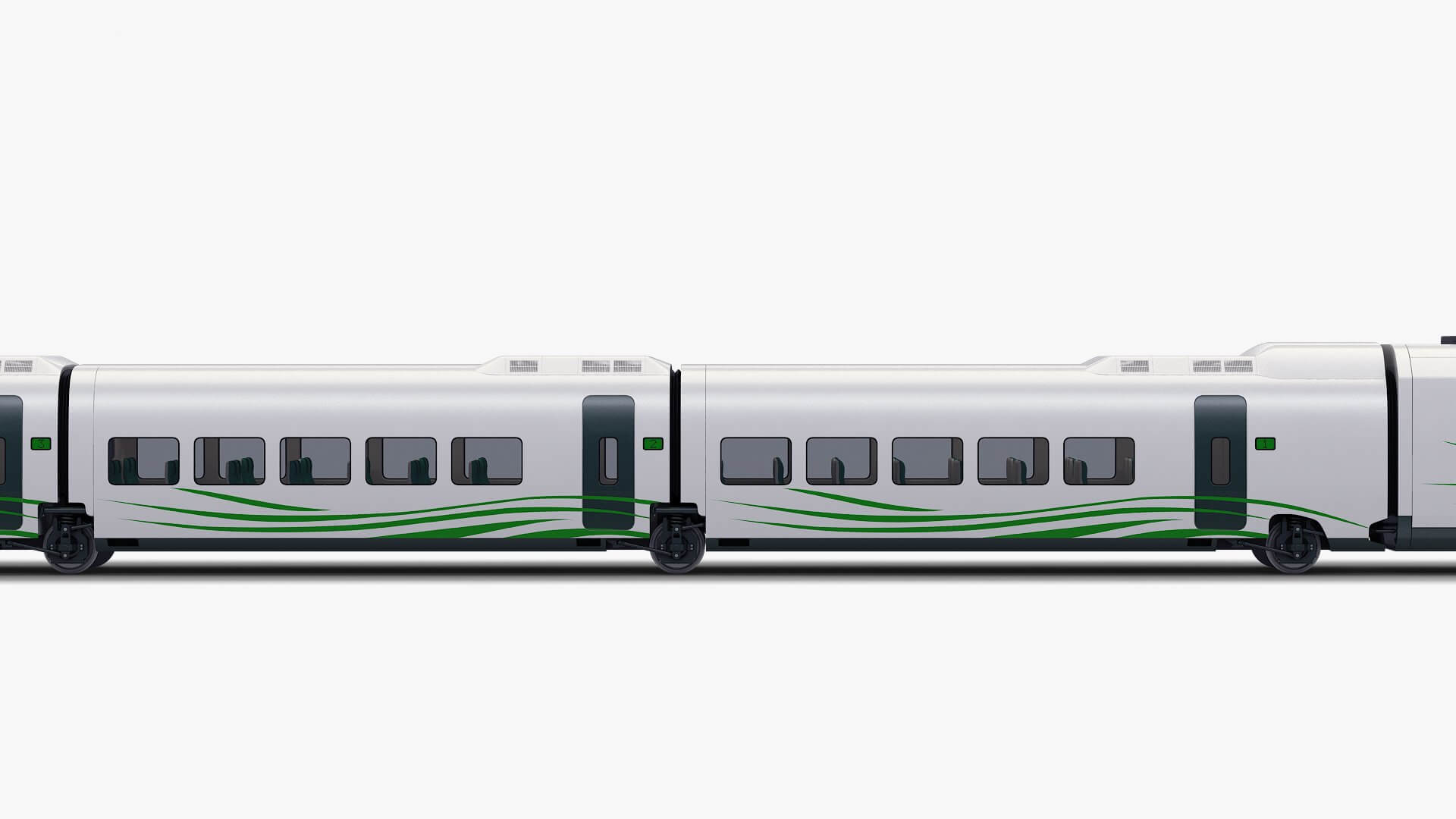 Passenger Train Drawing