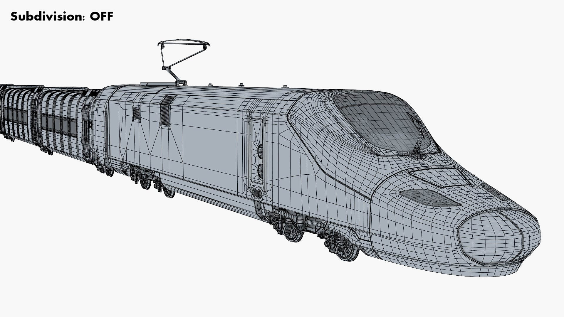 Haramain High Speed Train V 1 - 3D Model by Zurel