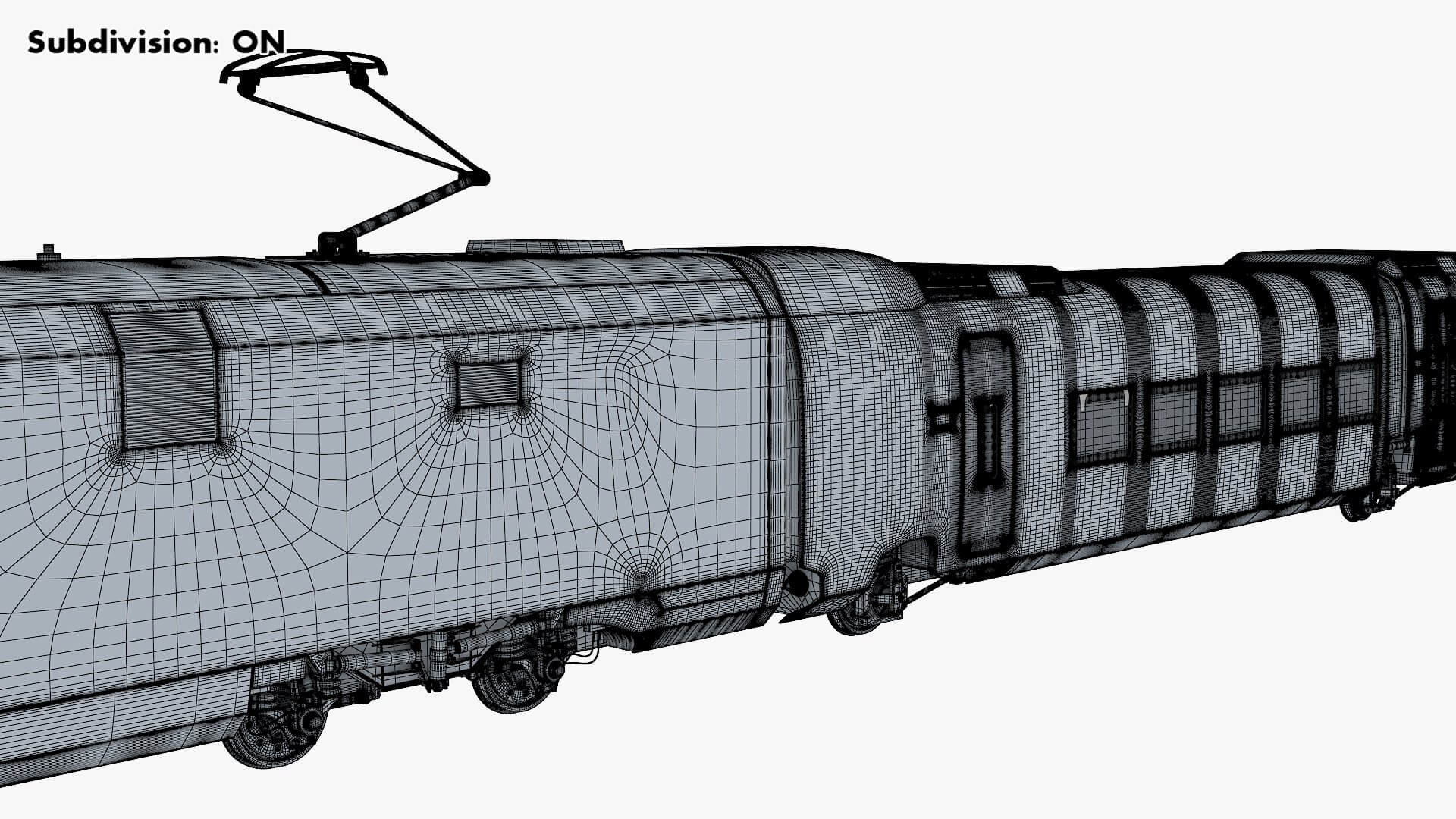Haramain High Speed Train V 1 - 3D Model by Zurel