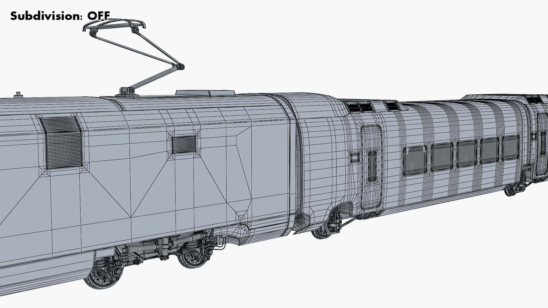 Haramain High Speed Train V 1 - 3D Model by Zurel