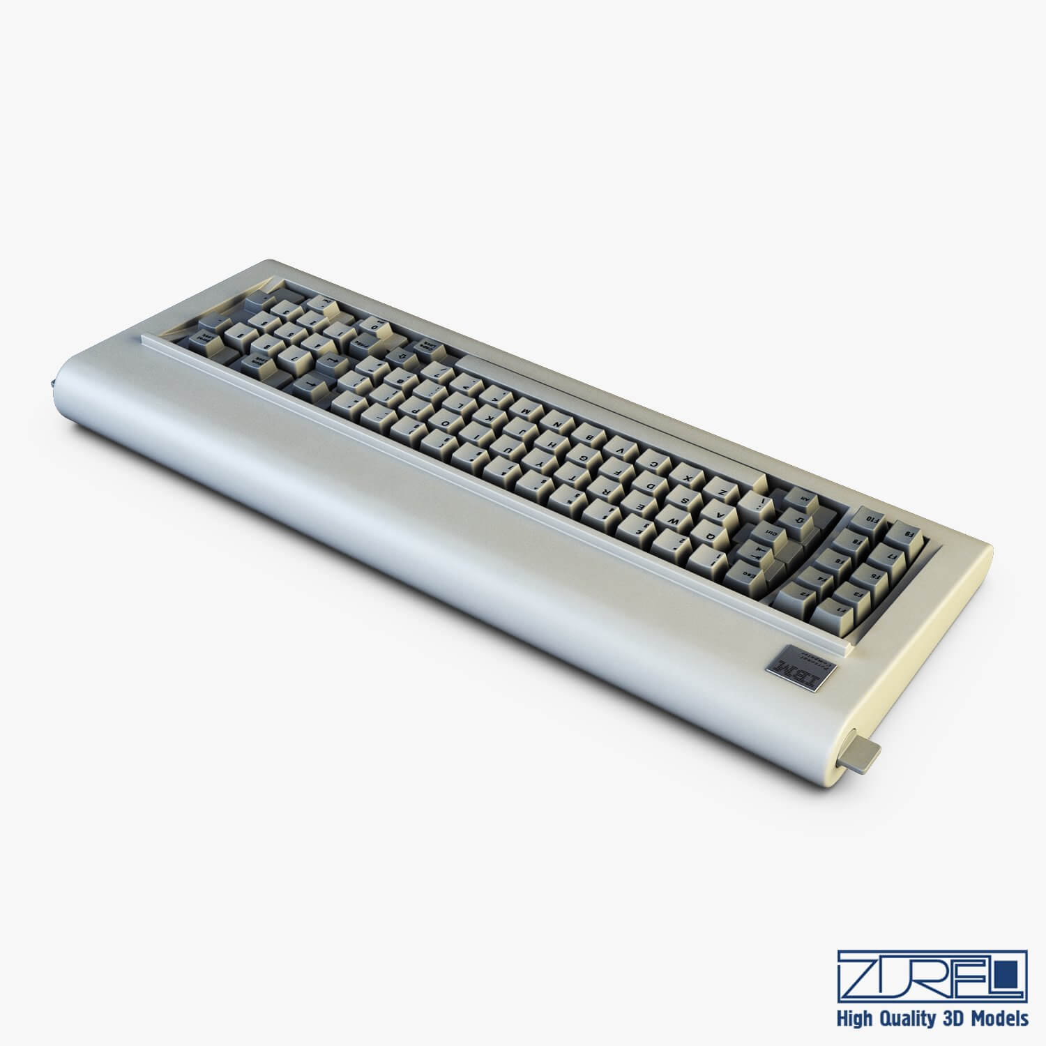 IBM 5150 Keyboard - 3D Model by Zurel