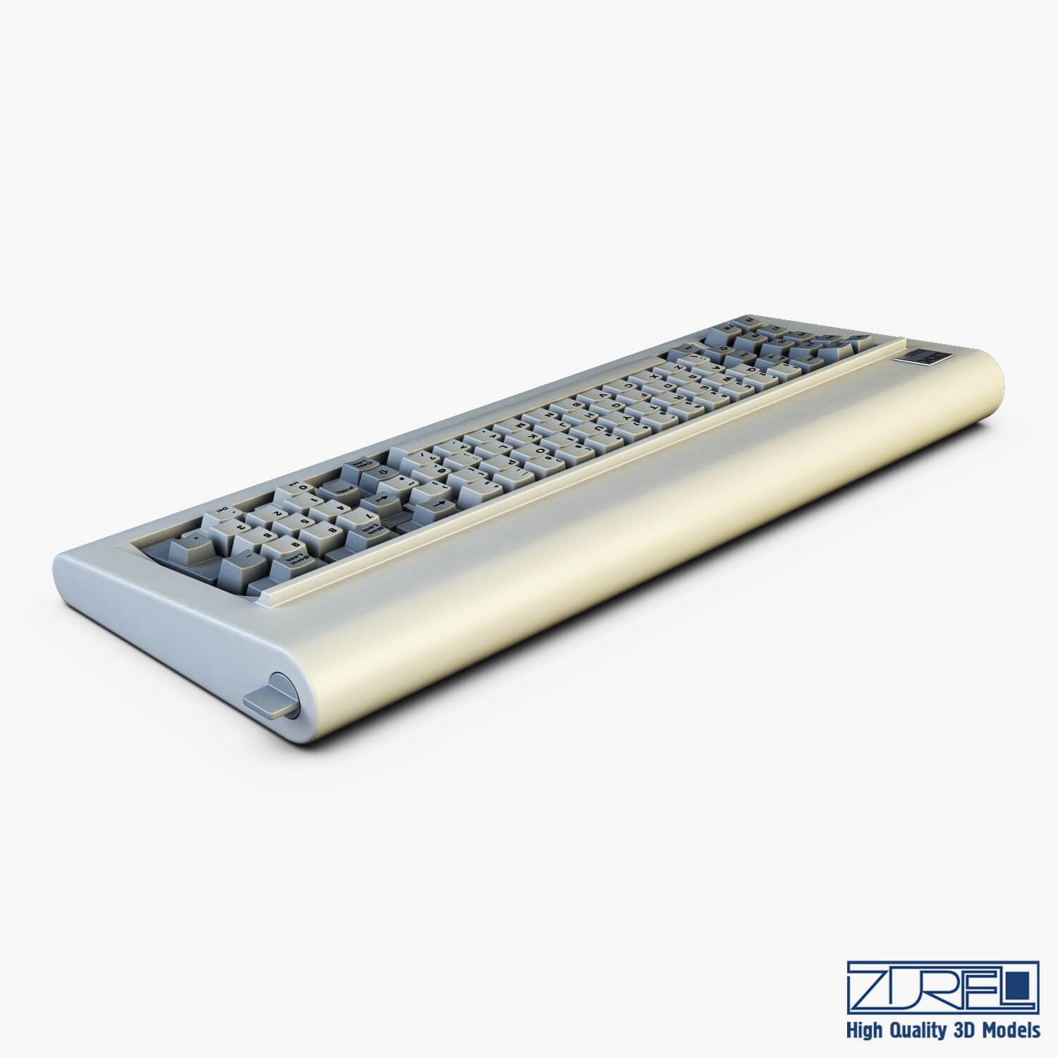 IBM 5150 Keyboard - 3D Model by Zurel