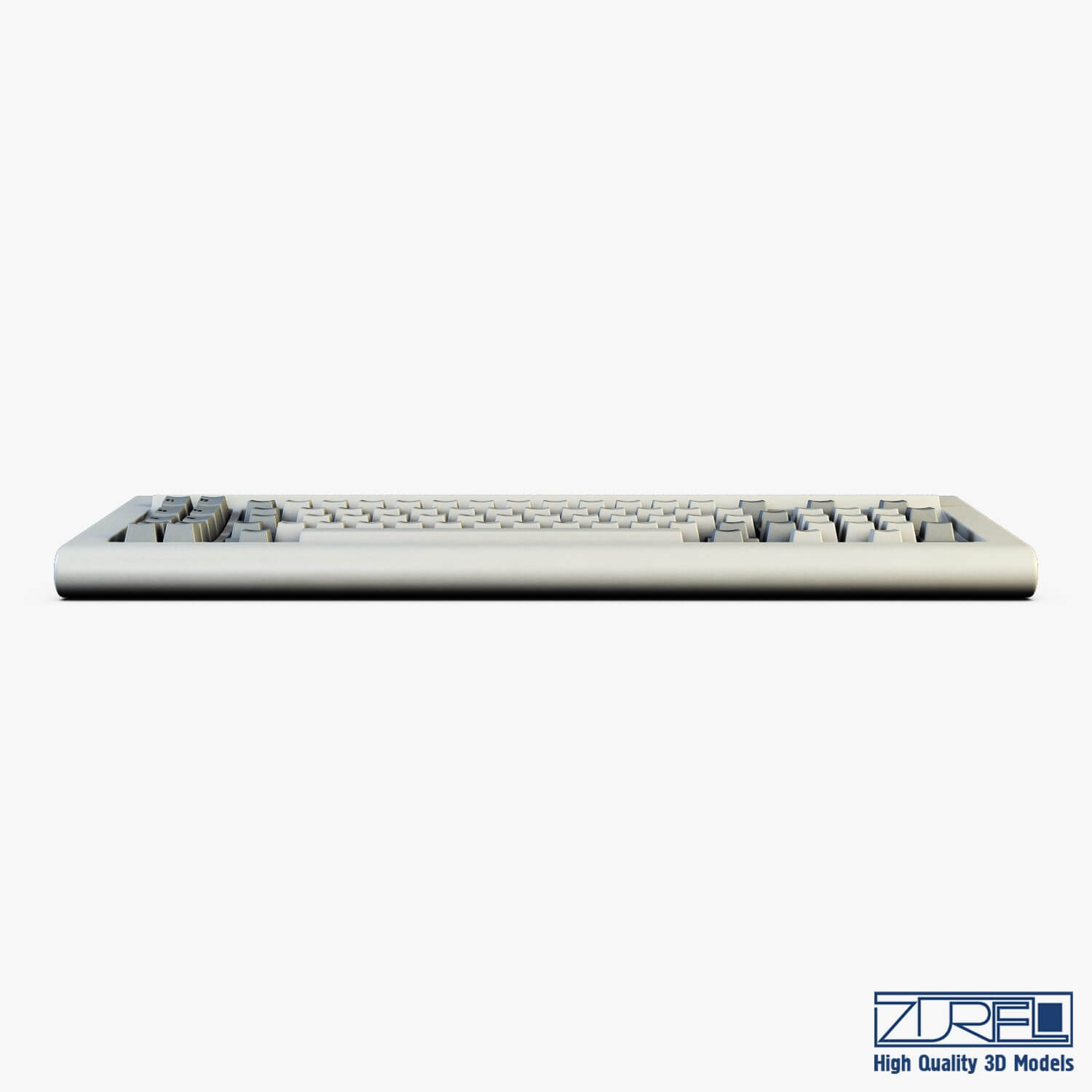 IBM 5150 Keyboard - 3D Model by Zurel