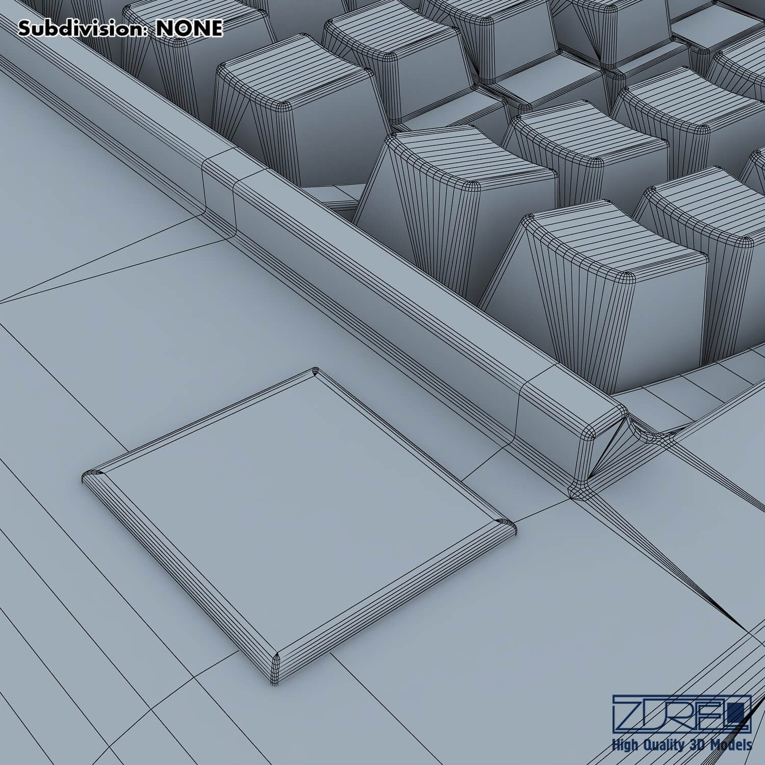 IBM 5150 Keyboard - 3D Model by Zurel
