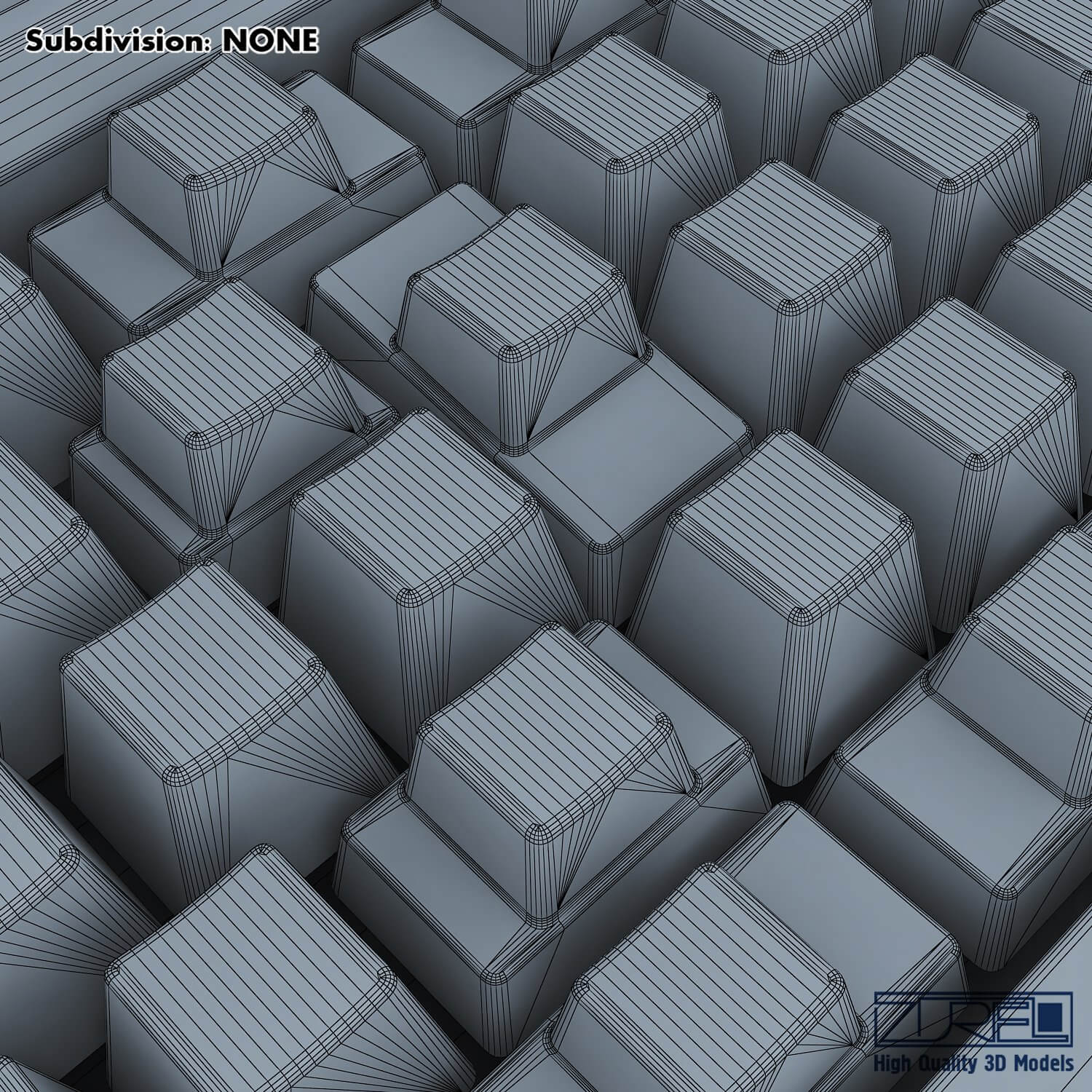 IBM 5150 Keyboard - 3D Model by Zurel