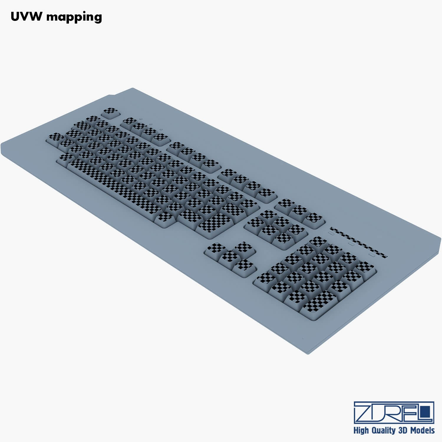 IBM 5150 Keyboard - 3D Model by Zurel
